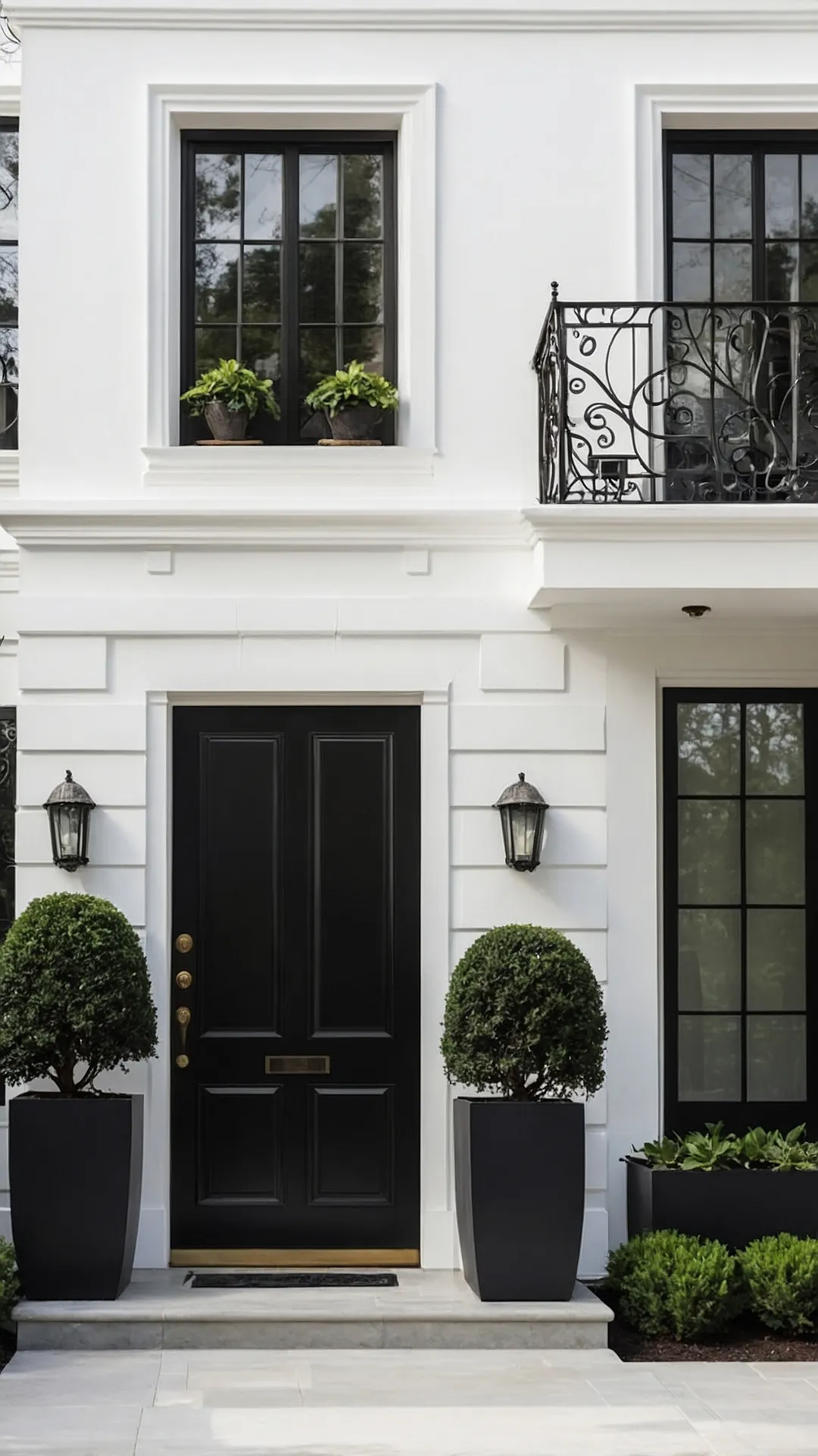 22 Creative Exterior Designs for Your Charming White House - Cheer Lives