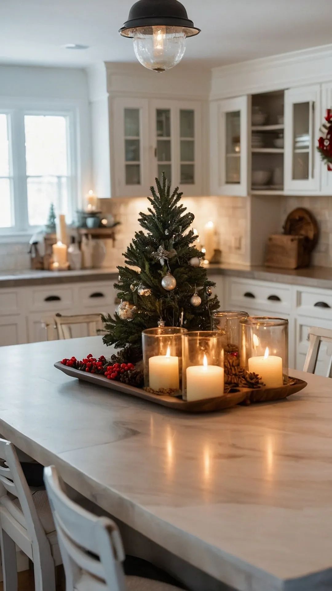 51 Cozy Christmas Kitchen Decor Ideas to Spruce Up Your Space - Cheer Lives