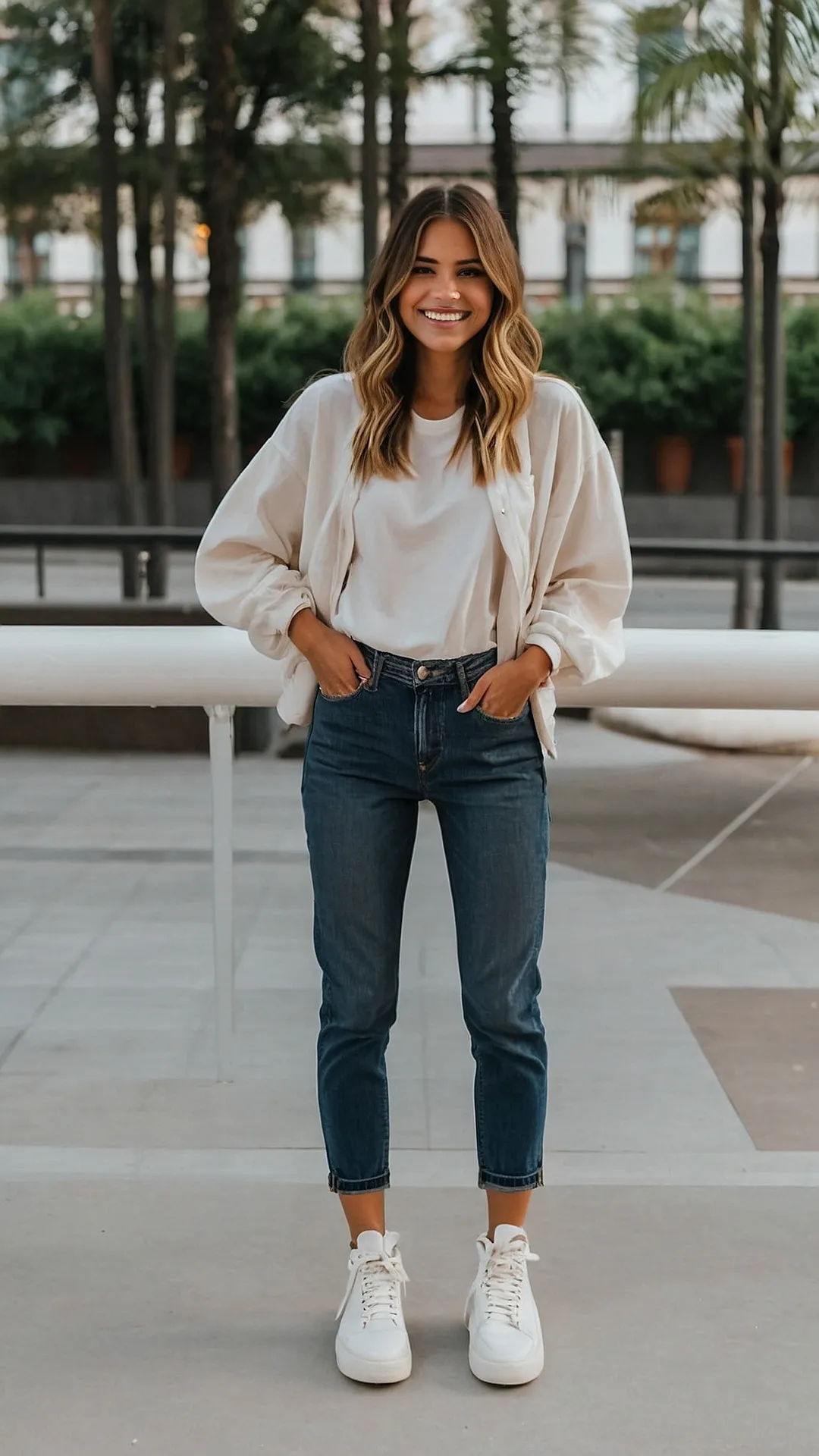 Explore the Chic Summer Vibe with These 15 Mom Jeans Looks - Cheer Lives