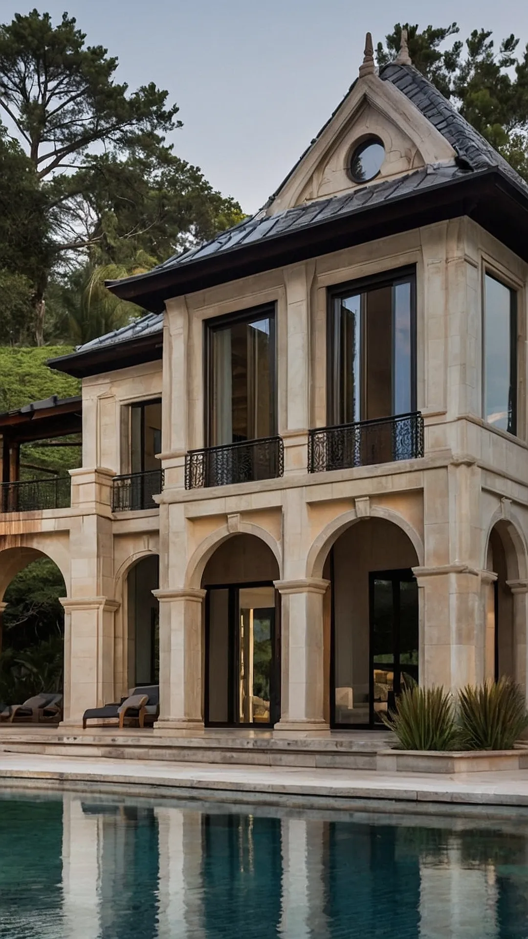**Modern Marvels: Luxe House Exterior Ideas Inspired by the 80s and ...
