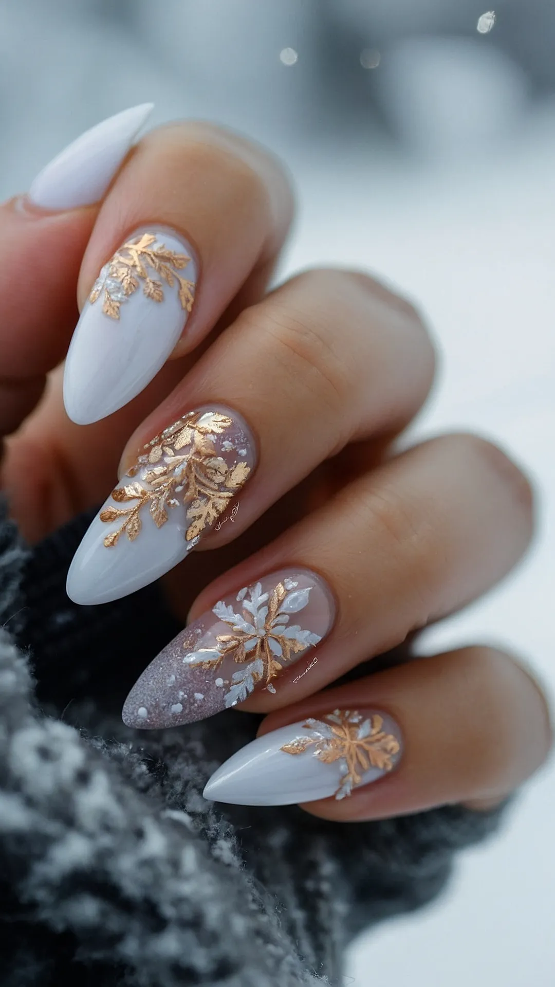 Get Cozy with These 20+ Simple and Cute Winter Nail Ideas - Cheer Lives