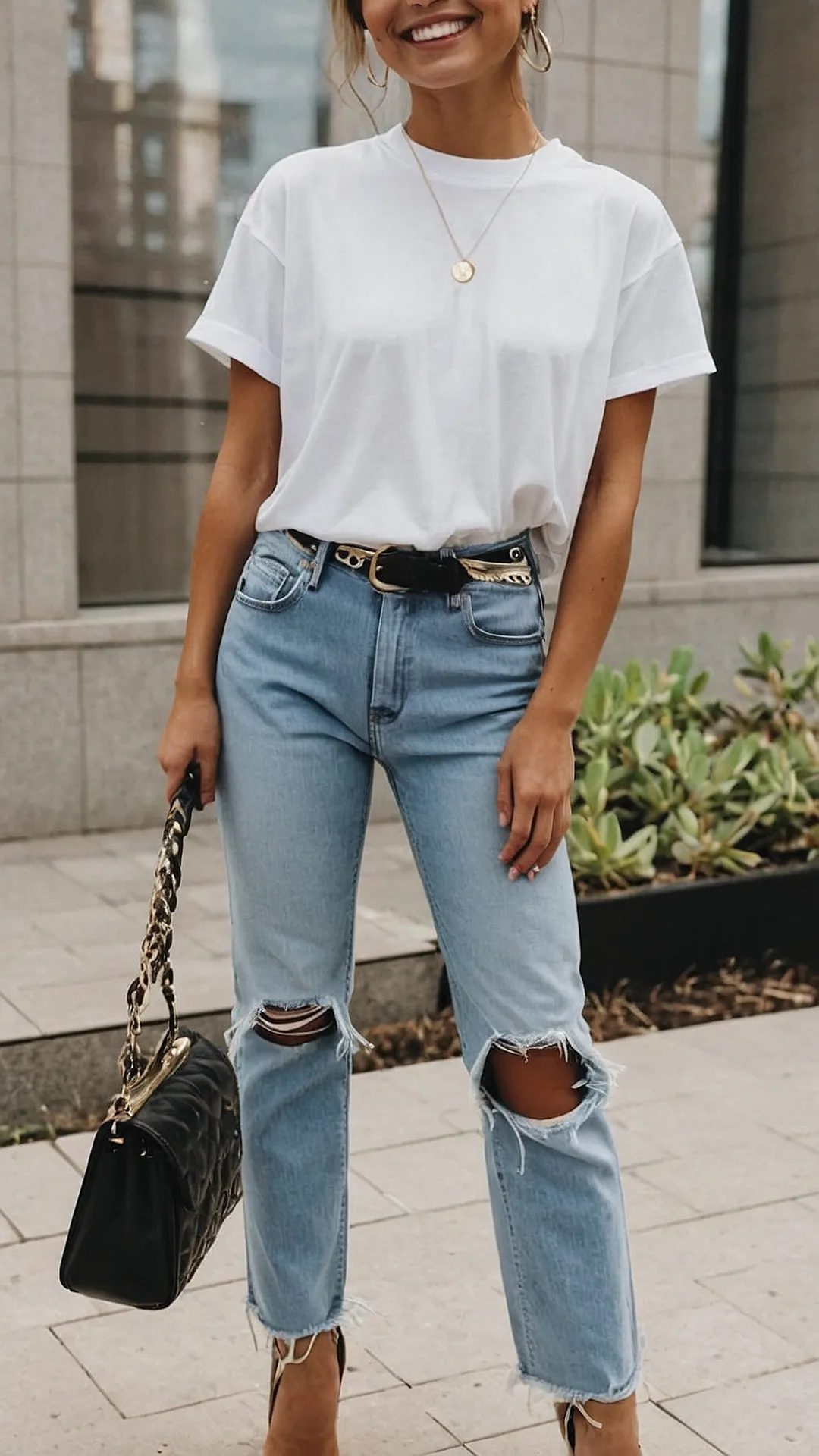 Elevate Your Style with 15 Casual Mom Jeans Outfits - Cheer Lives