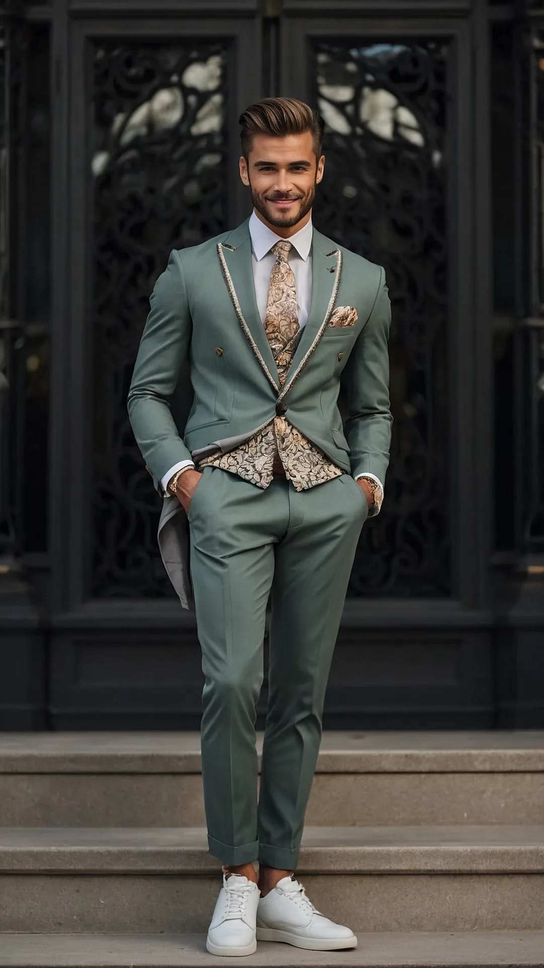 Chic & Cheery: 15 Effortless Outfits for Men This Season - Cheer Lives