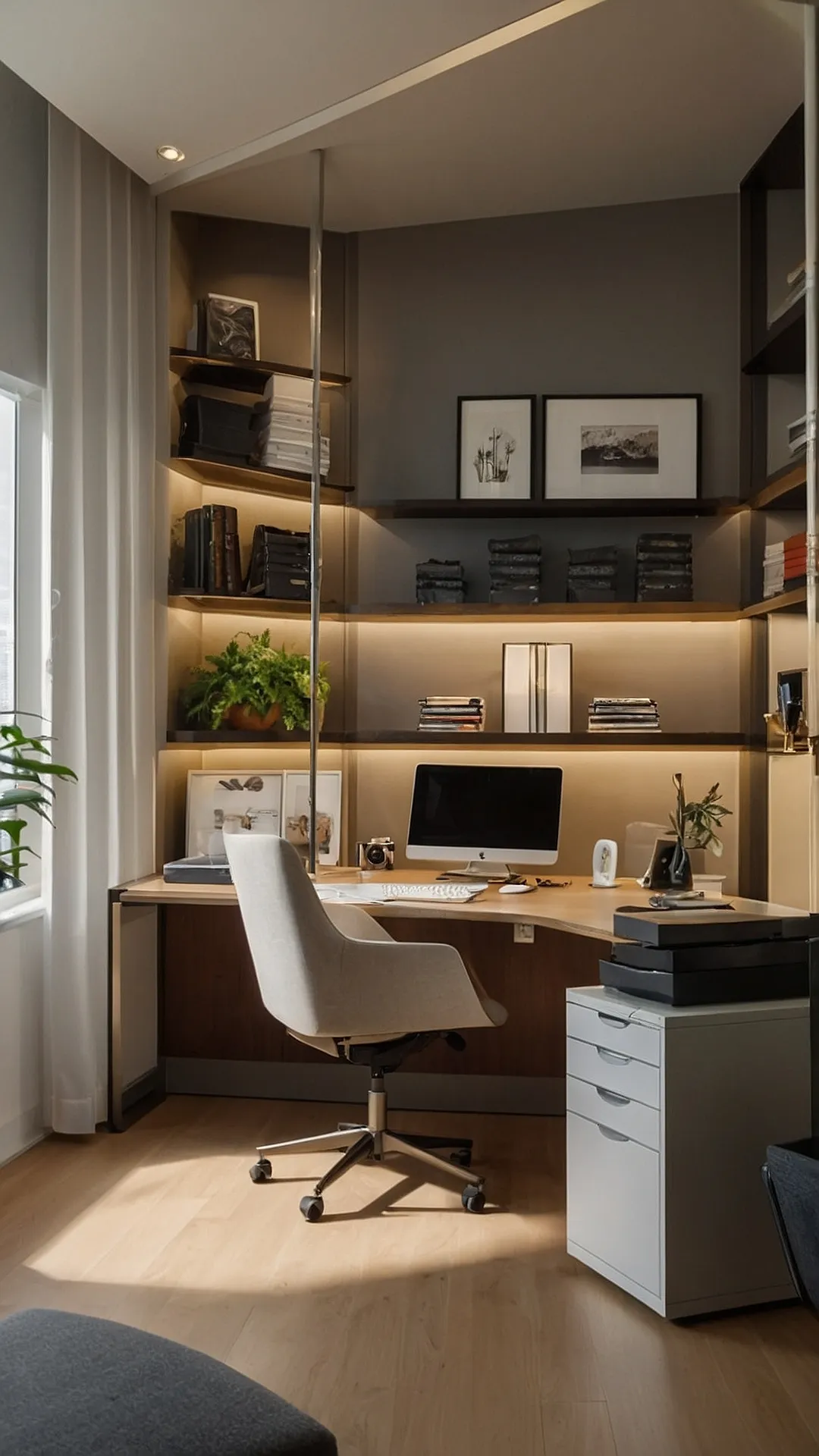 Cozy Up Your Office: 15 Smart Design Ideas for Small Spaces - Cheer Lives