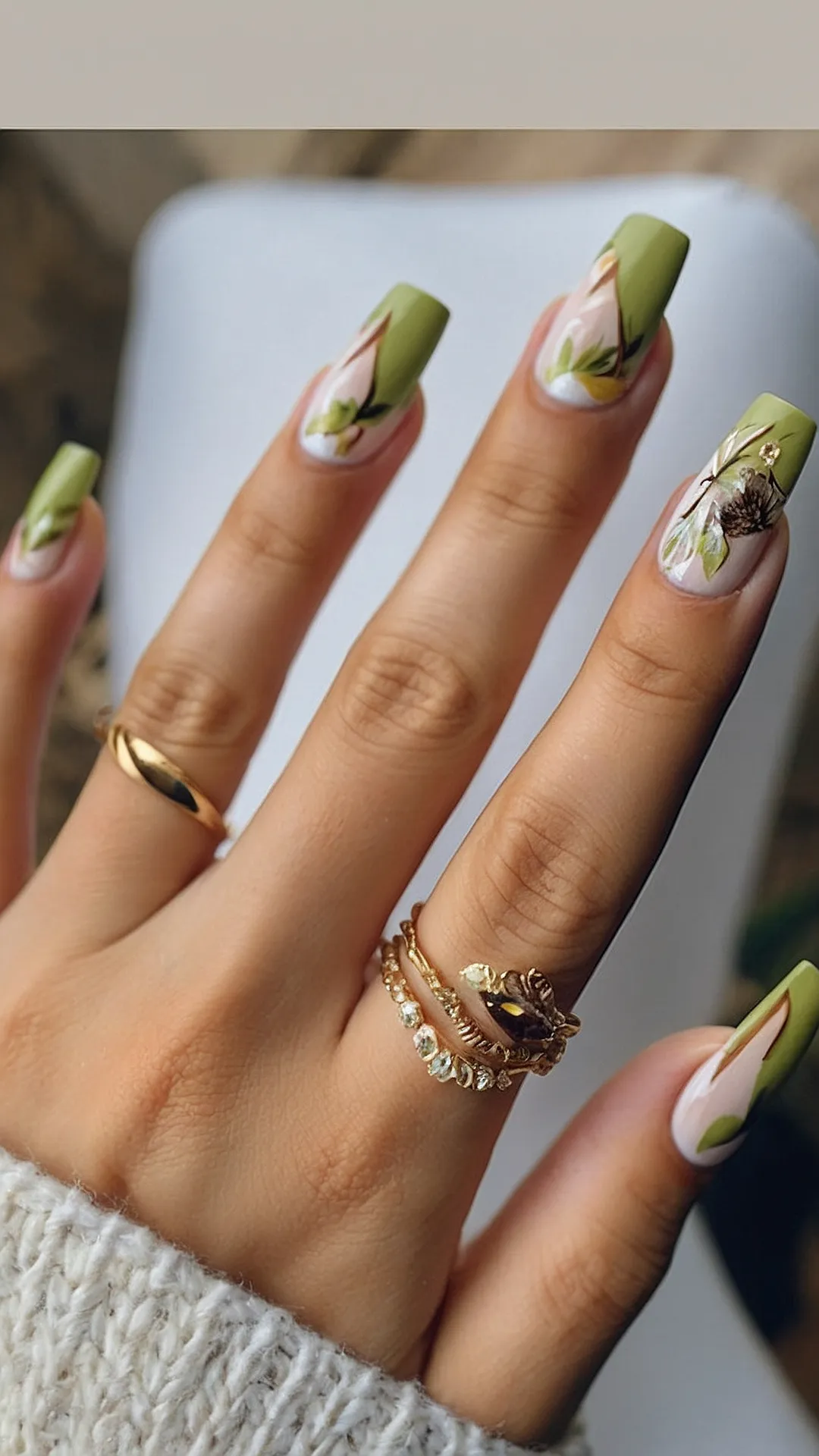 Nature's Palette: 15 Stunning Nail Designs Inspired by the Outdoors