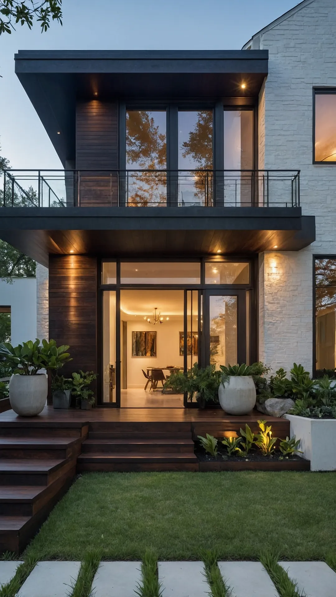 Refreshing Your White House: 22 Stylish Exterior Design Ideas