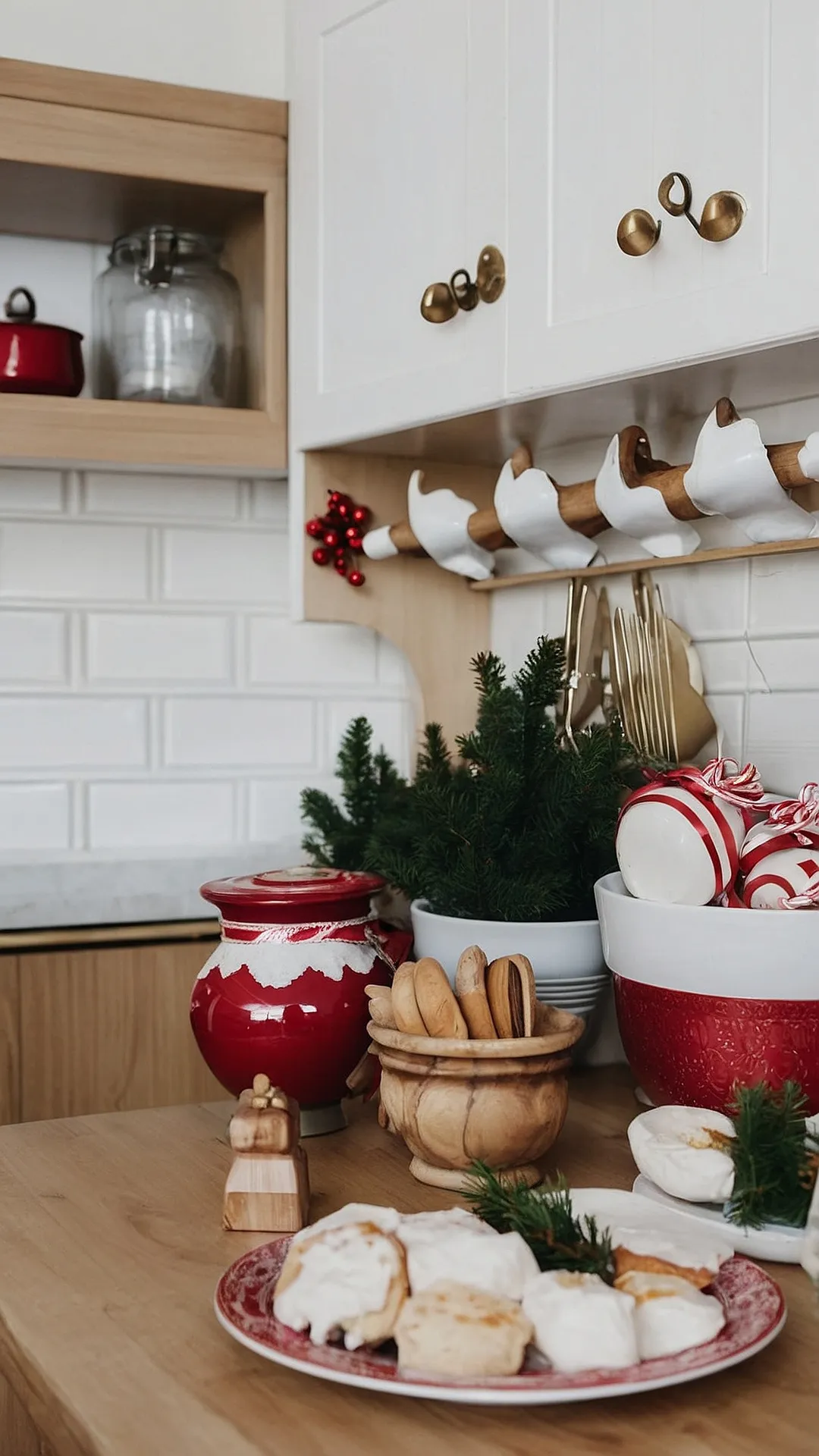 51 Cozy Christmas Kitchen Decor Ideas to Spruce Up Your Space - Cheer Lives