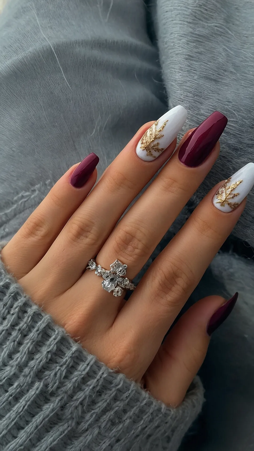 Get Cozy with These 20+ Simple and Cute Winter Nail Ideas - Cheer Lives