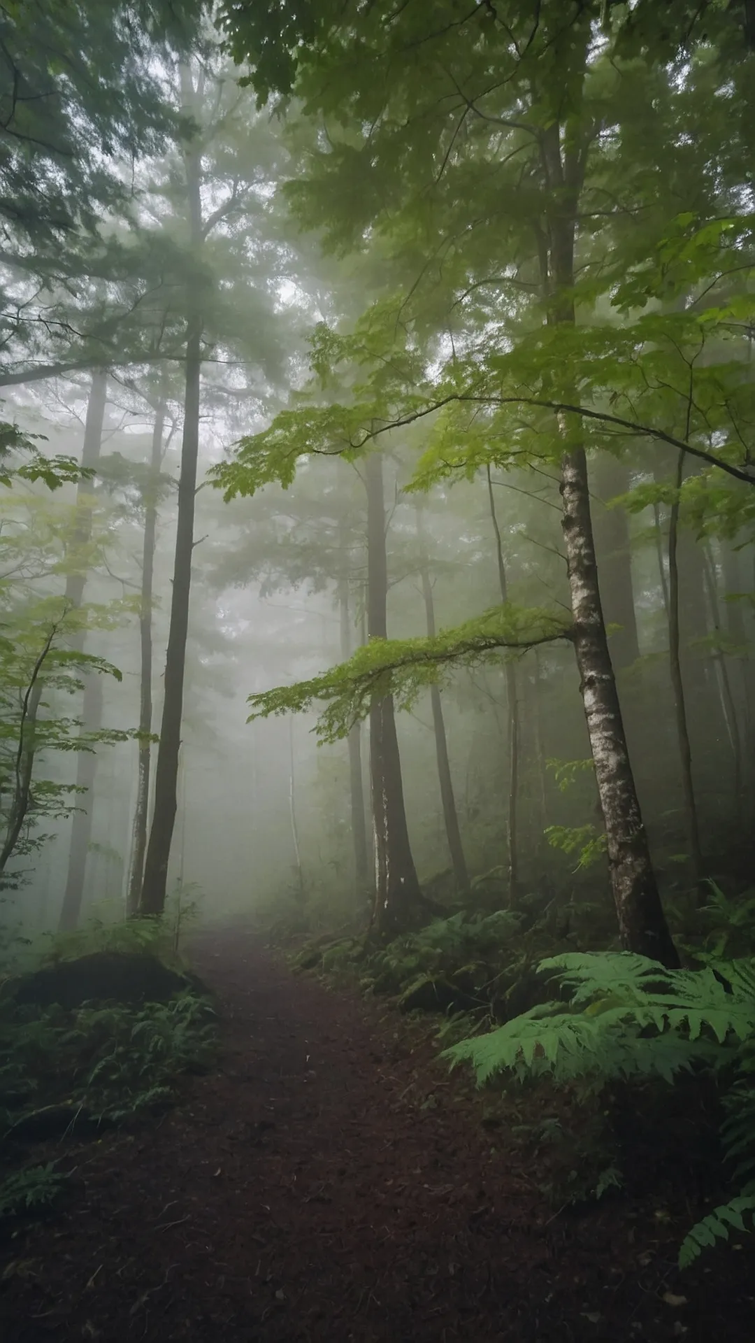 15 Misty Forest Wallpapers to Transform Your Home Into a Nature Retreat ...