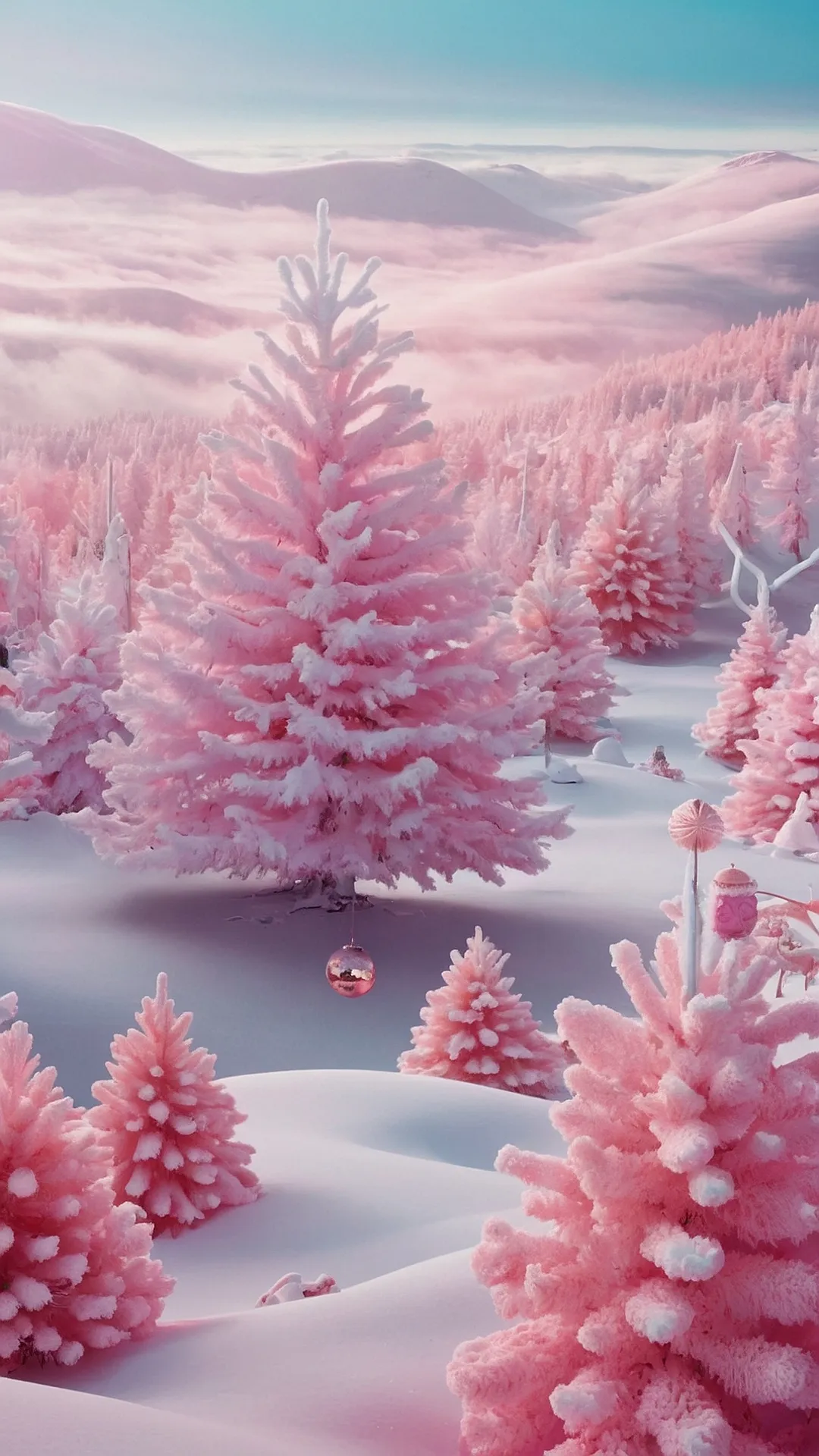 Adorable Pink Christmas Wallpapers That Will Make Your Devices Shine ...