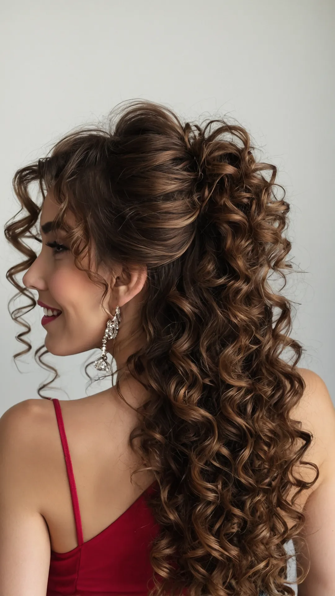 Twirl into Prom: 18 Cute Curly Hairstyles You Need! - Cheer Lives