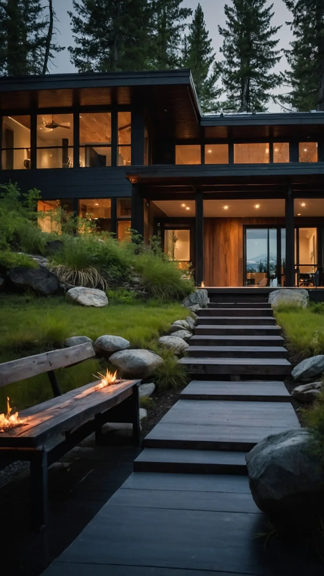 Elevate Your Space with 15 Modern Mountain Home Ideas - Cheer Lives