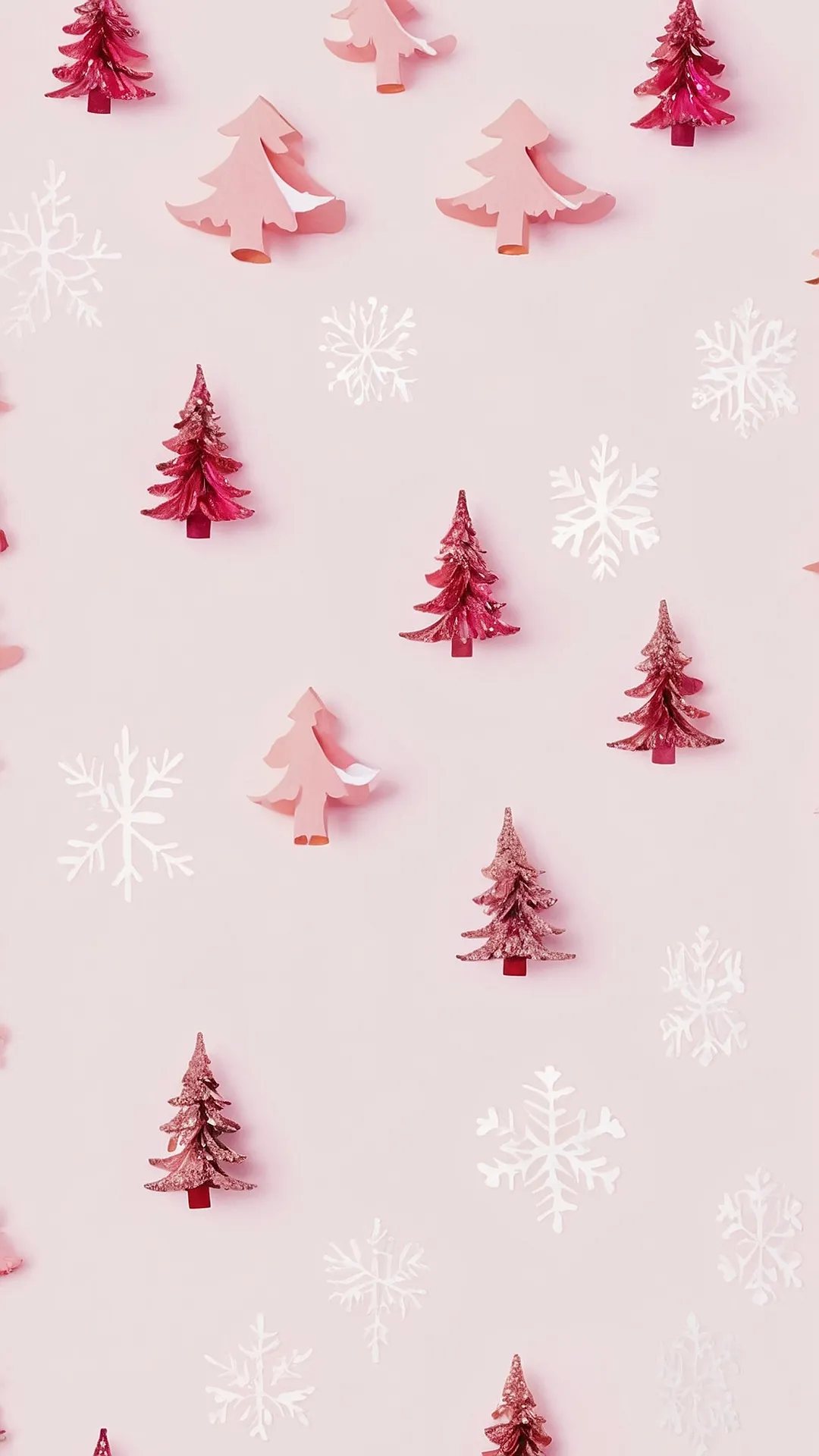 Pink Tidings: 13 Charming Christmas Wallpaper Ideas for All Your ...