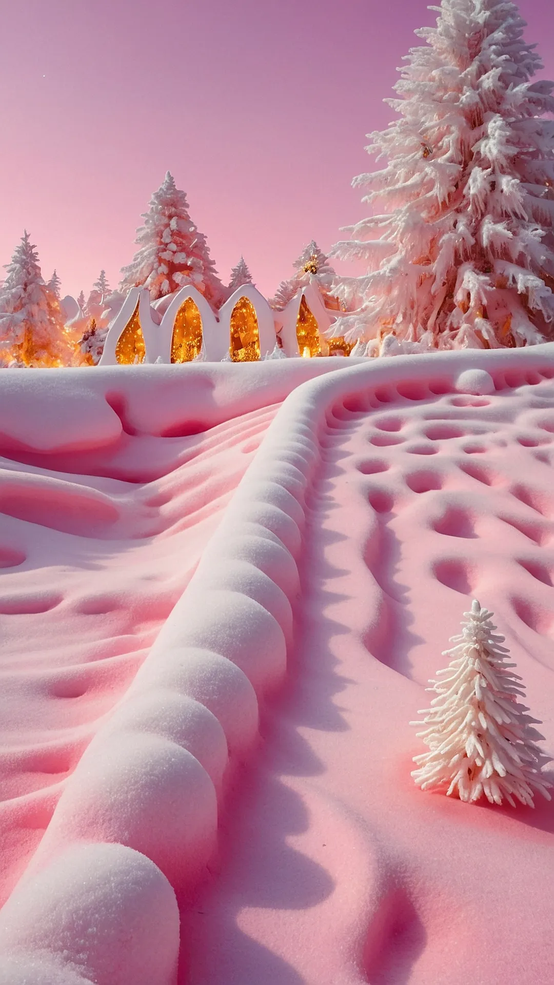 21 Cute Pink Christmas Wallpaper Ideas to Make You Smile