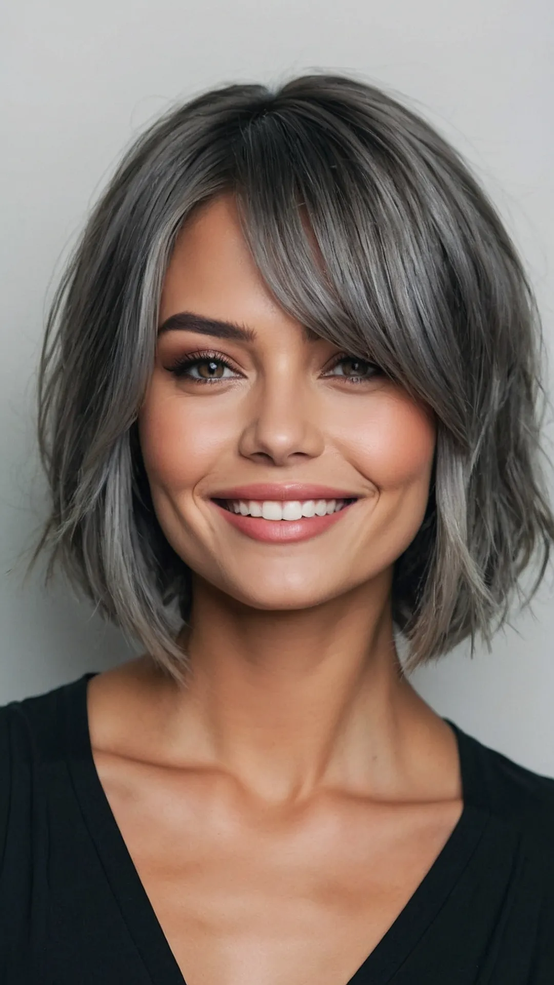 Silver Locks and Fun: 15 Bob Hairstyles for Every Age