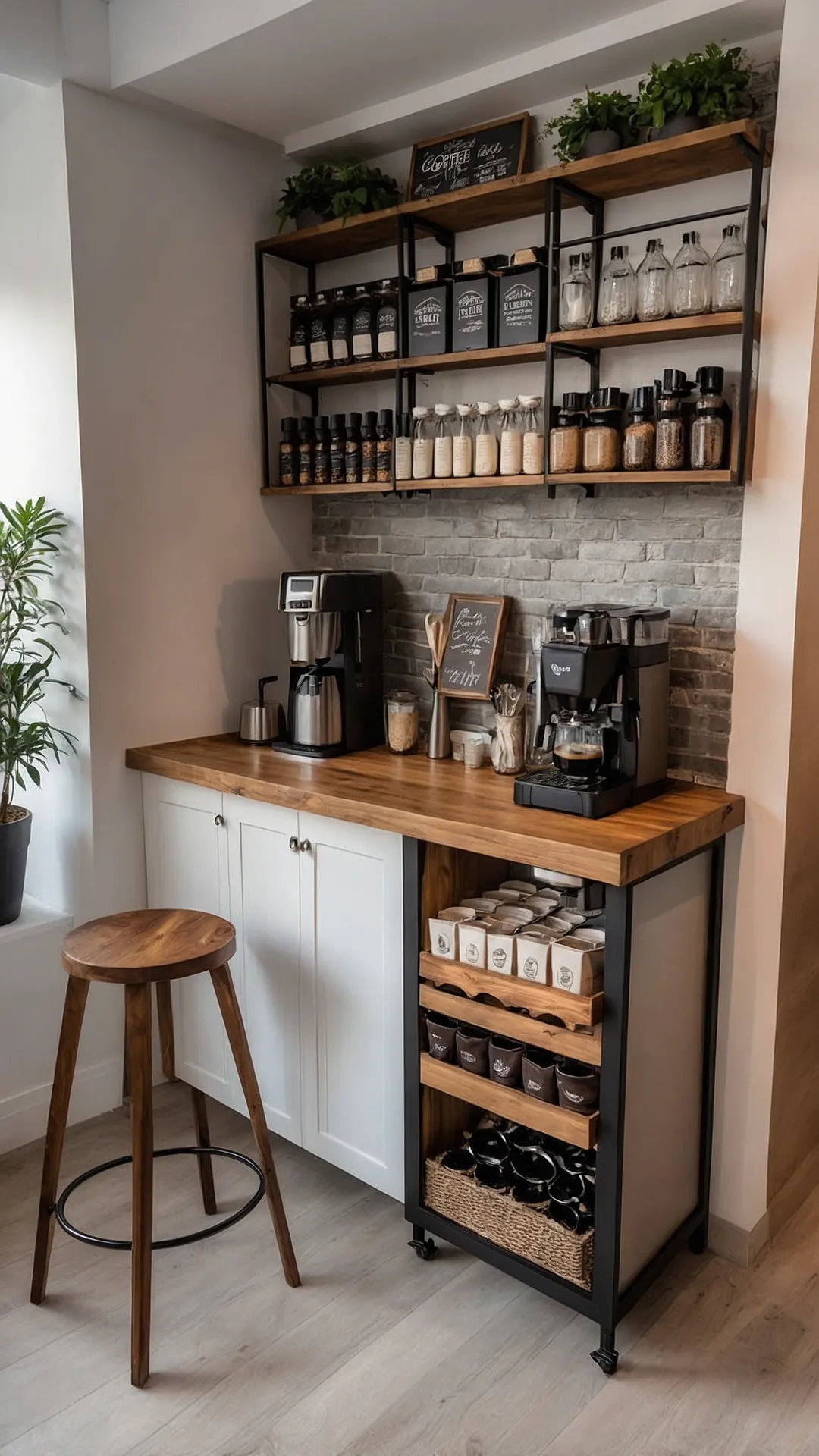 Creative Coffee Bar Ideas to Transform Your Home - Cheer Lives