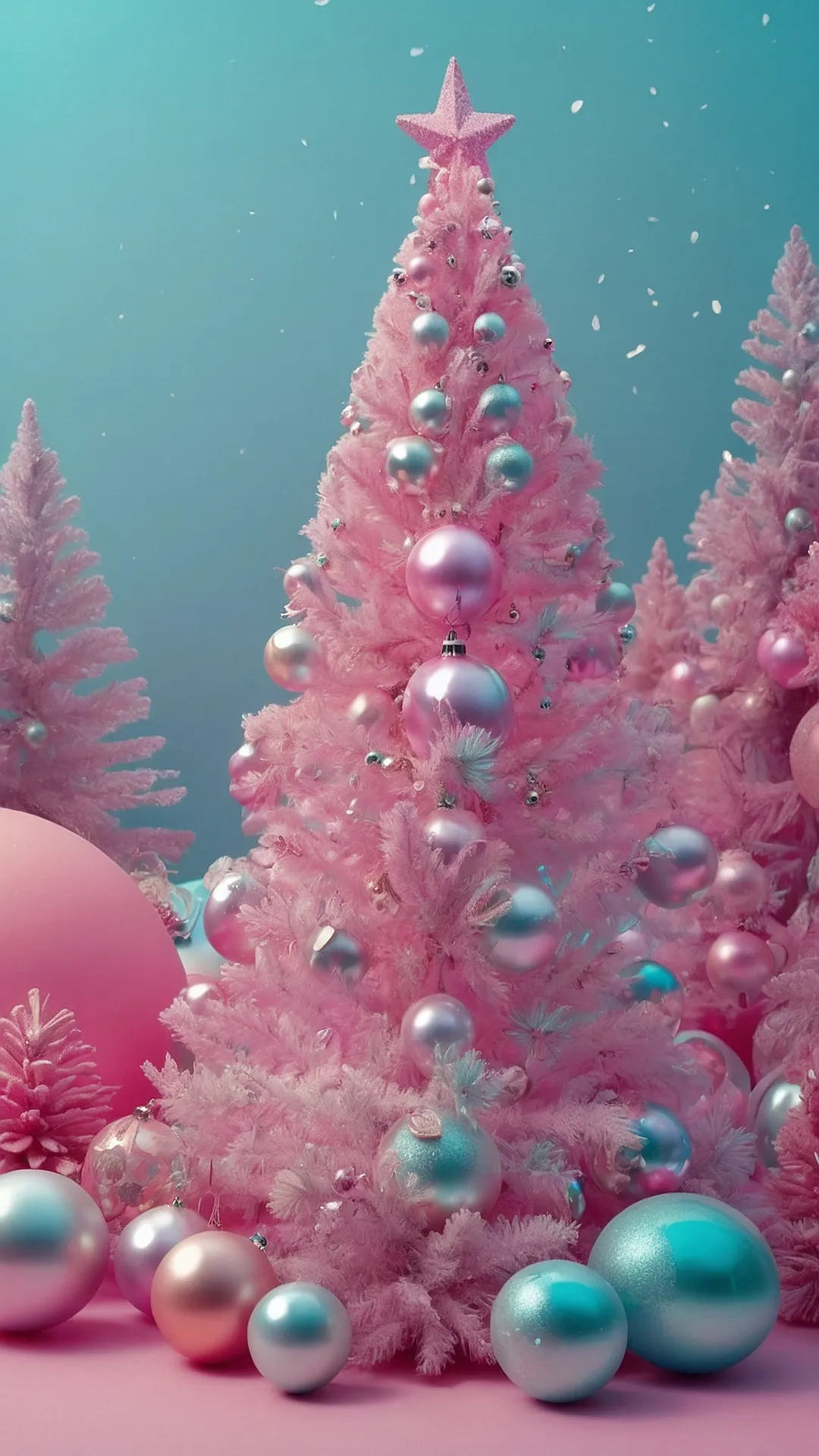 Pink Christmas Magic: Adorable Wallpapers for Your Devices! - Cheer Lives