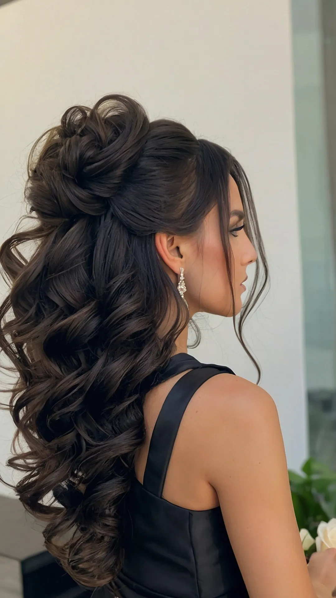 18 Chic Half Up Half Down Wedding Hairstyles for Every Bride