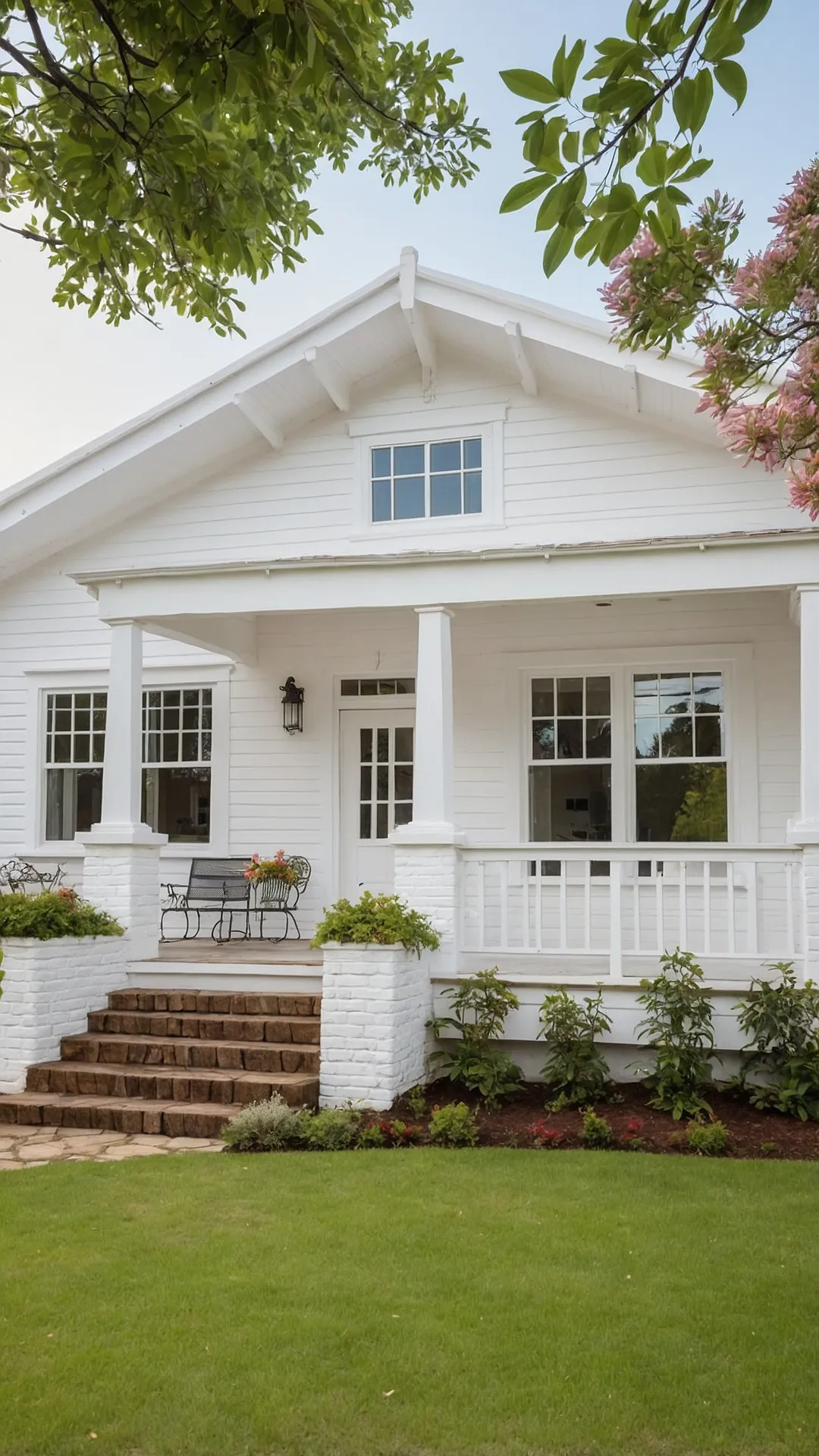 Charming Inspirations: 16 White Cottage Exterior Ideas