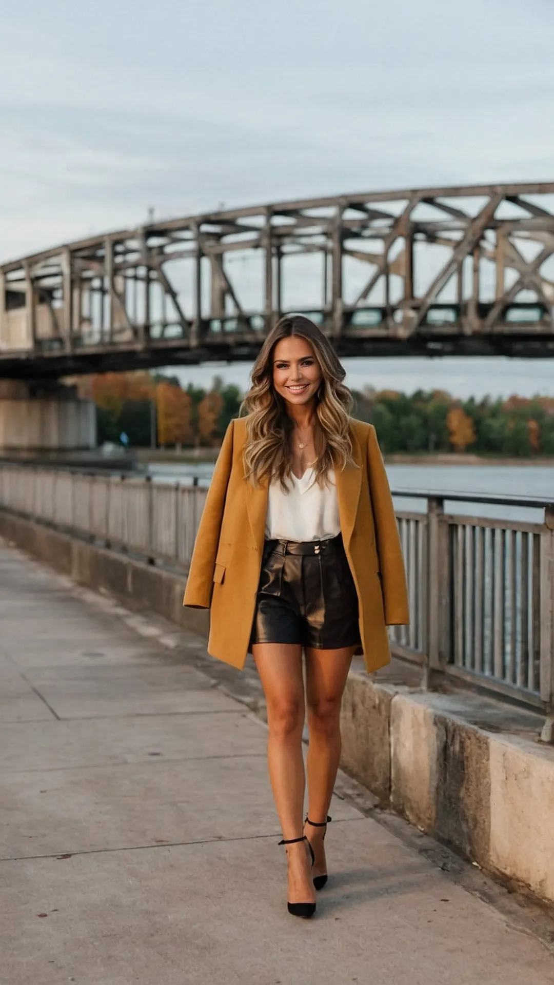 Cozy Layers Ahead: 12 Cute Fall Outfit Ideas for Midsize Women in 2024