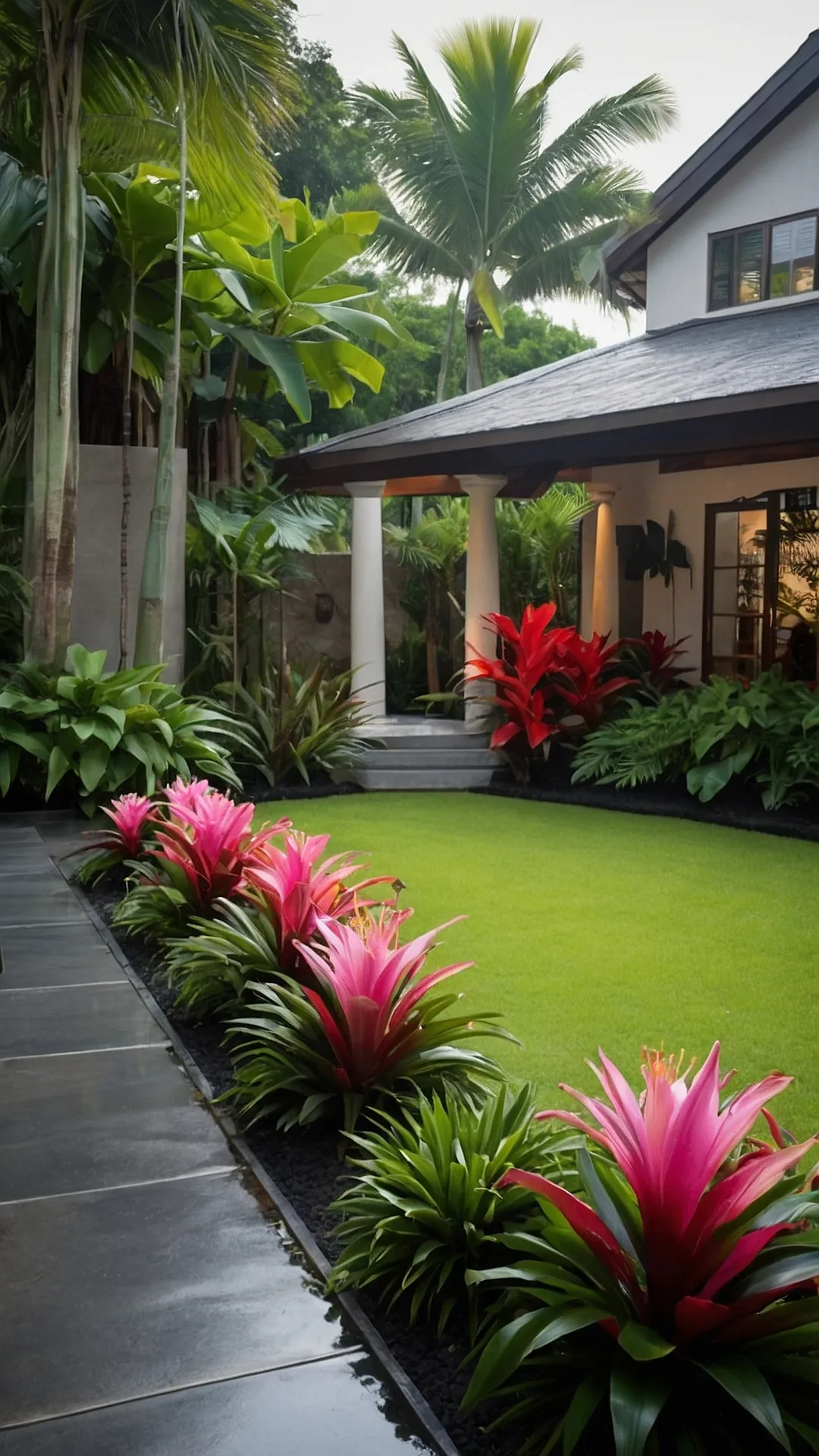 Tropical Oasis: 13 Lush Landscape Design Ideas for a Modern Touch