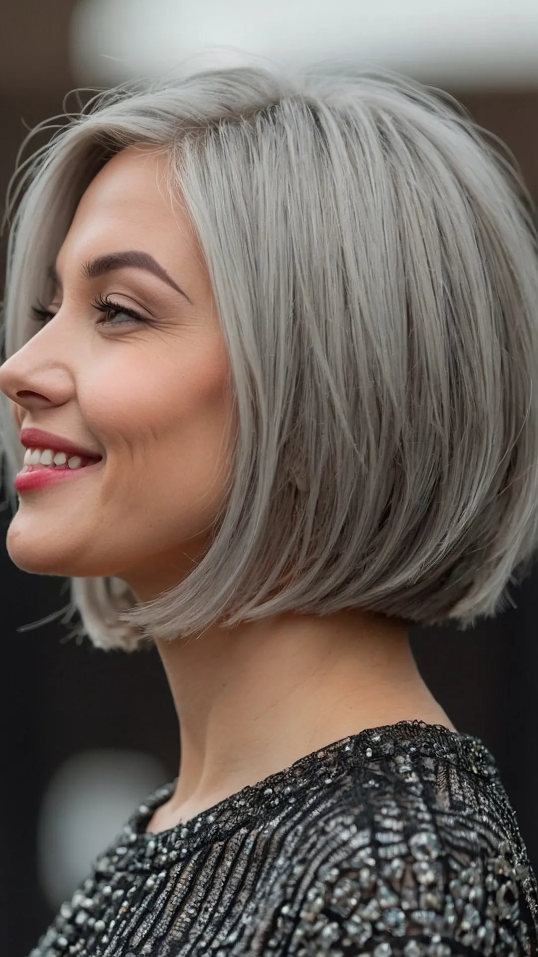 15 Glamorous Grey Bob Hairstyles for Every Age**