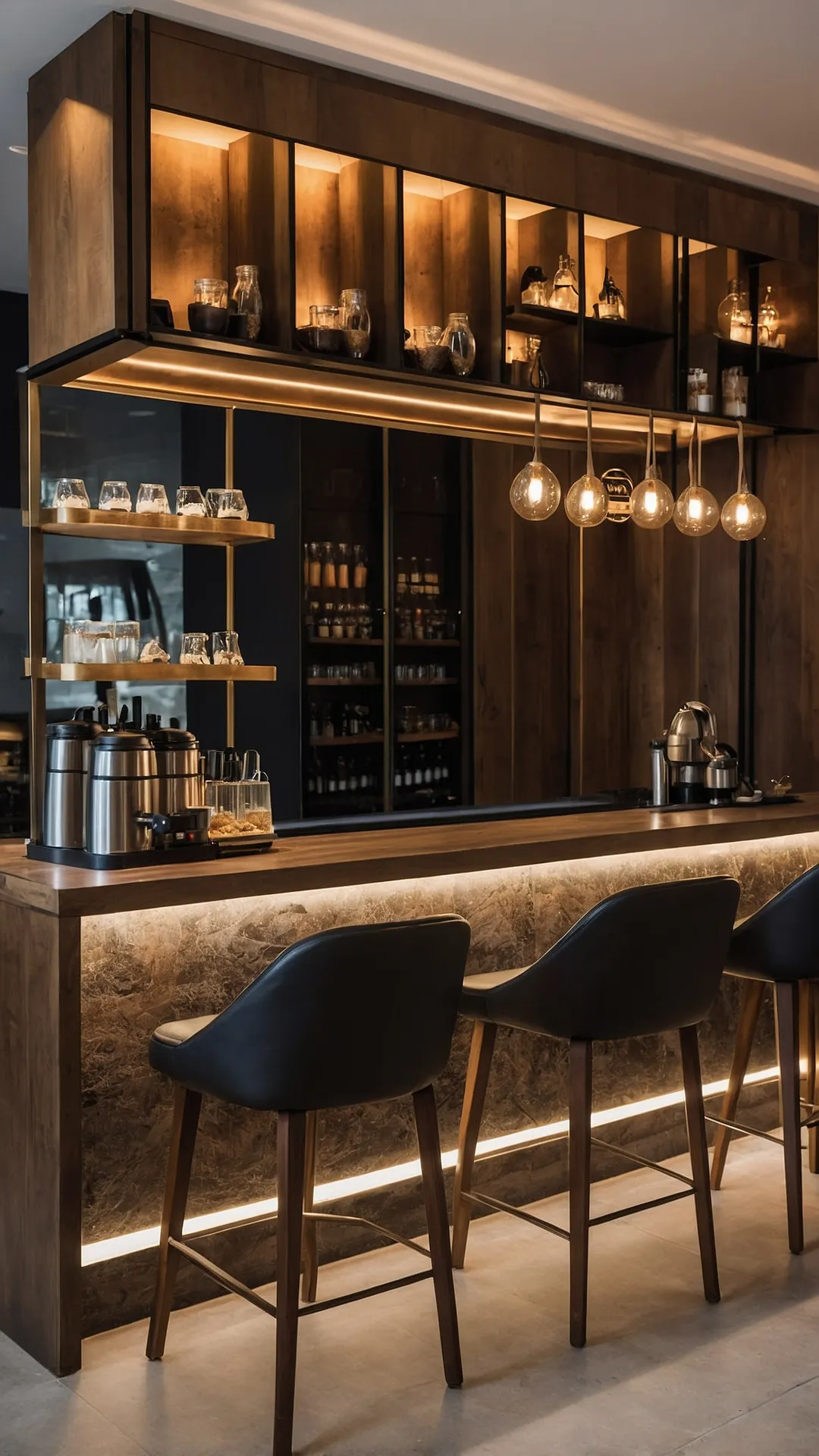 Space-Savvy Coffee Bars: Elevate Your Small Counter Space