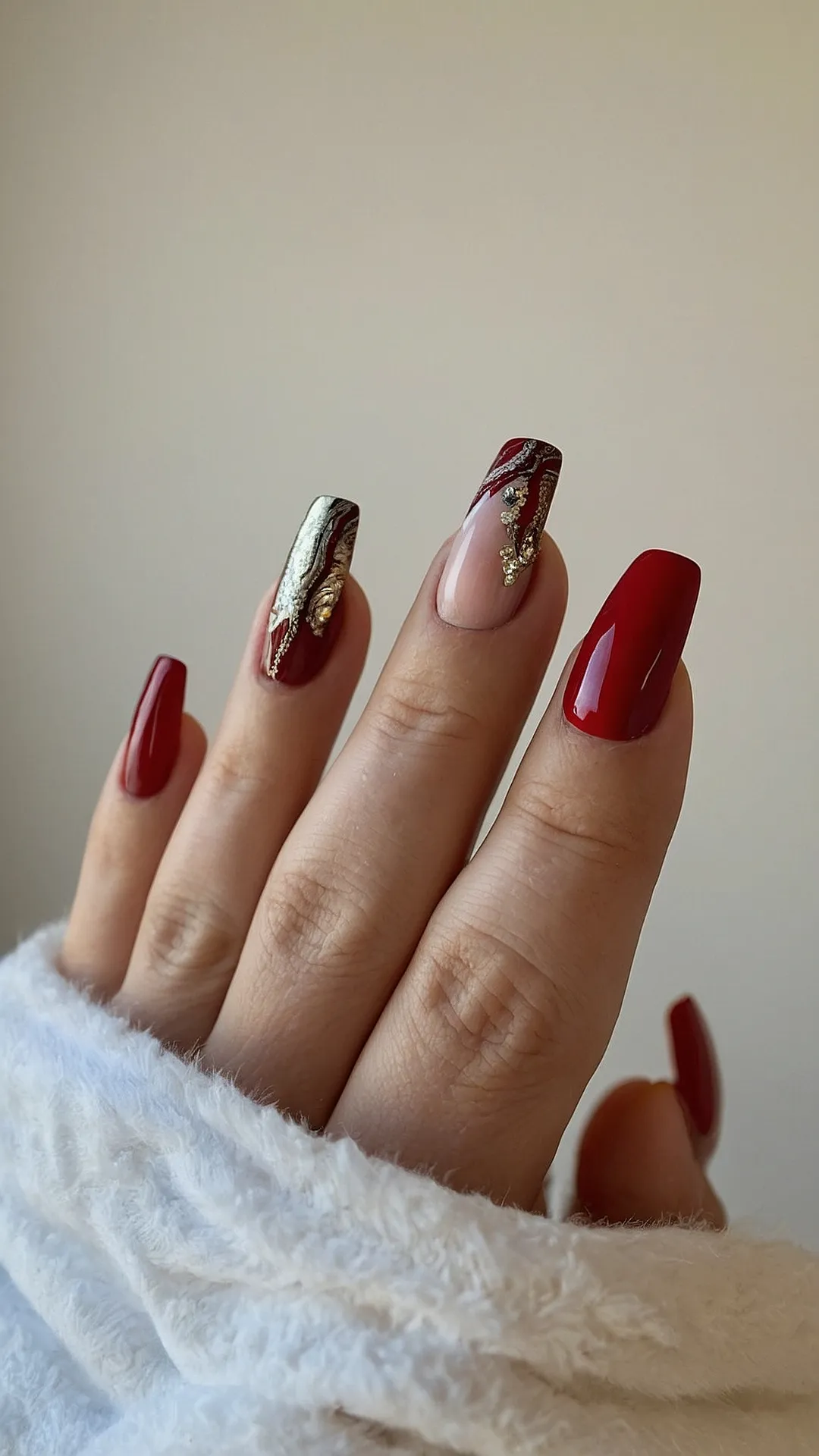 Autumn Glam: 15 Red Nail Ideas to Elevate Your Fall Look - Cheer Lives