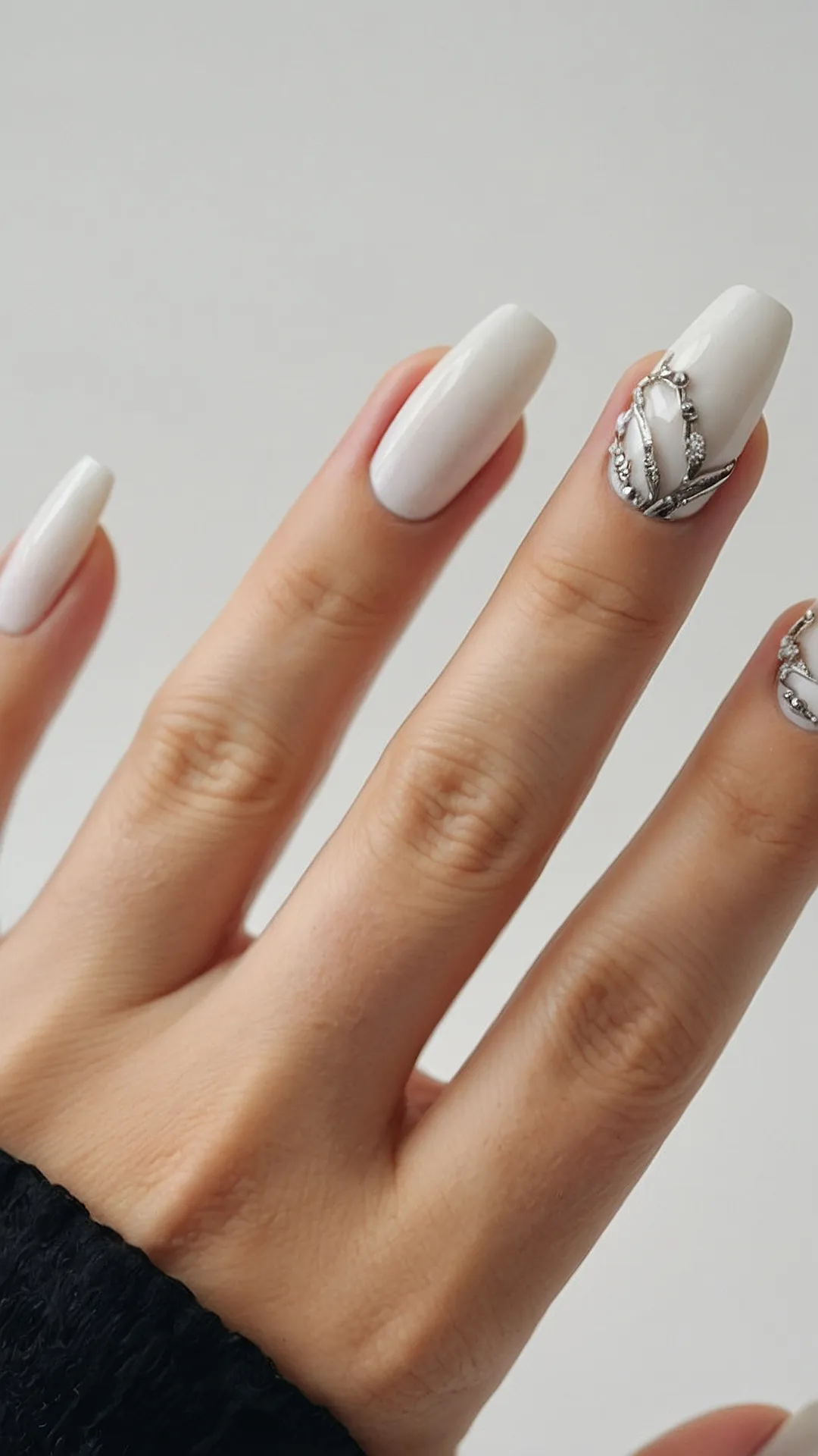 Adorable and Stylish: 15 Must-Try White Nail Ideas! - Cheer Lives