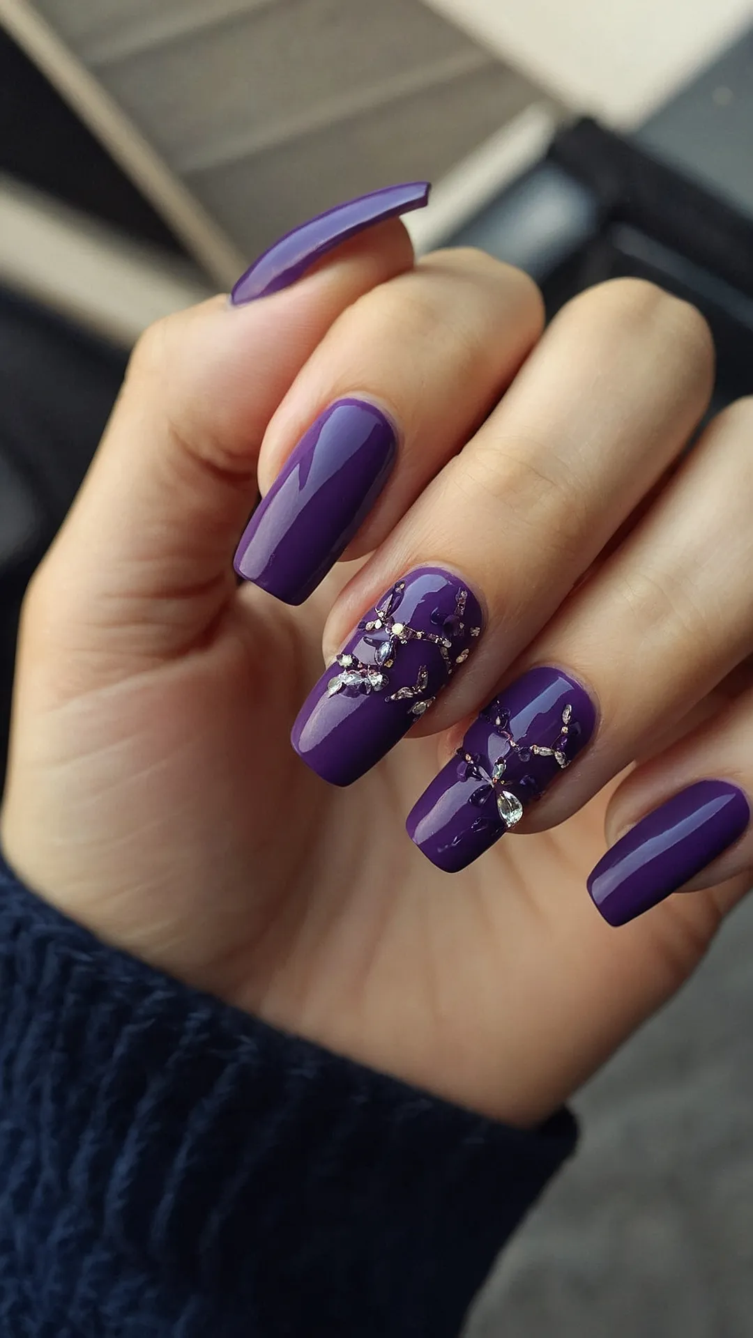Get Creative with 17 Unique Violet Nail Ideas - Cheer Lives
