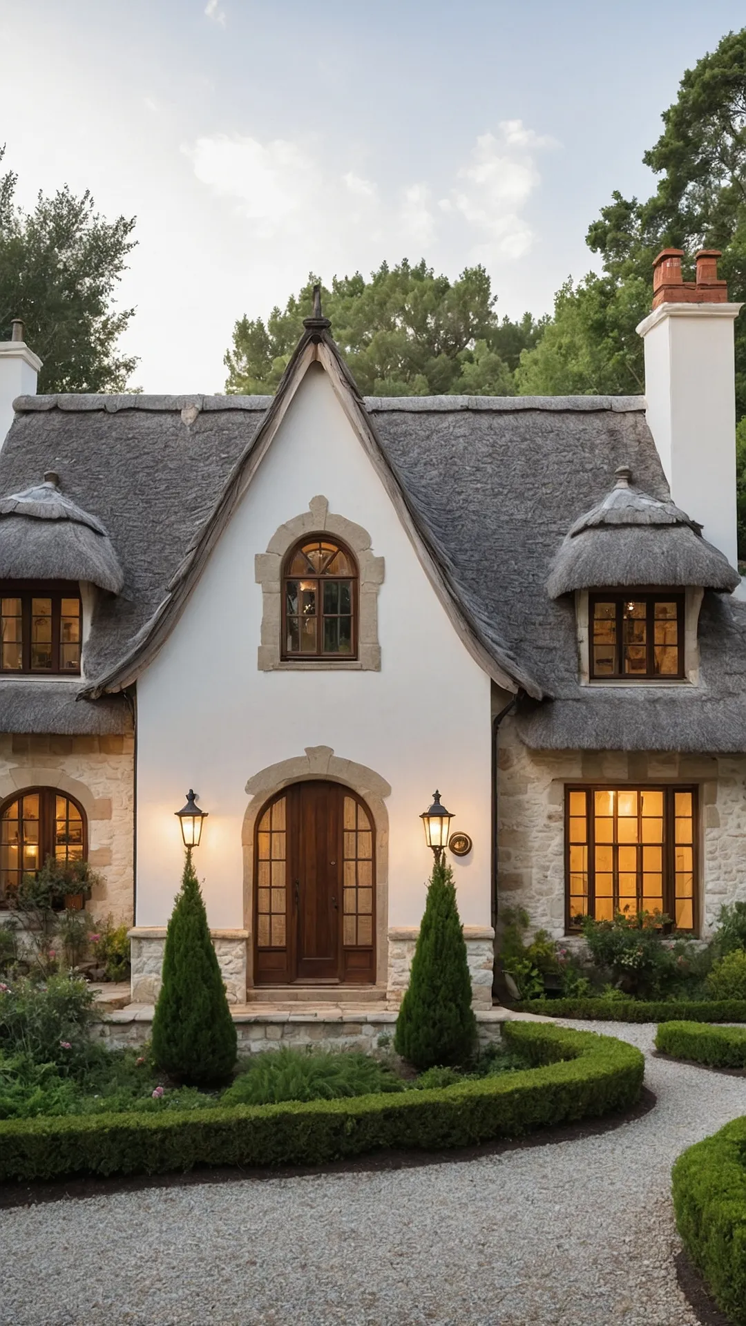 Charming Inspirations: 16 White Cottage Exterior Ideas