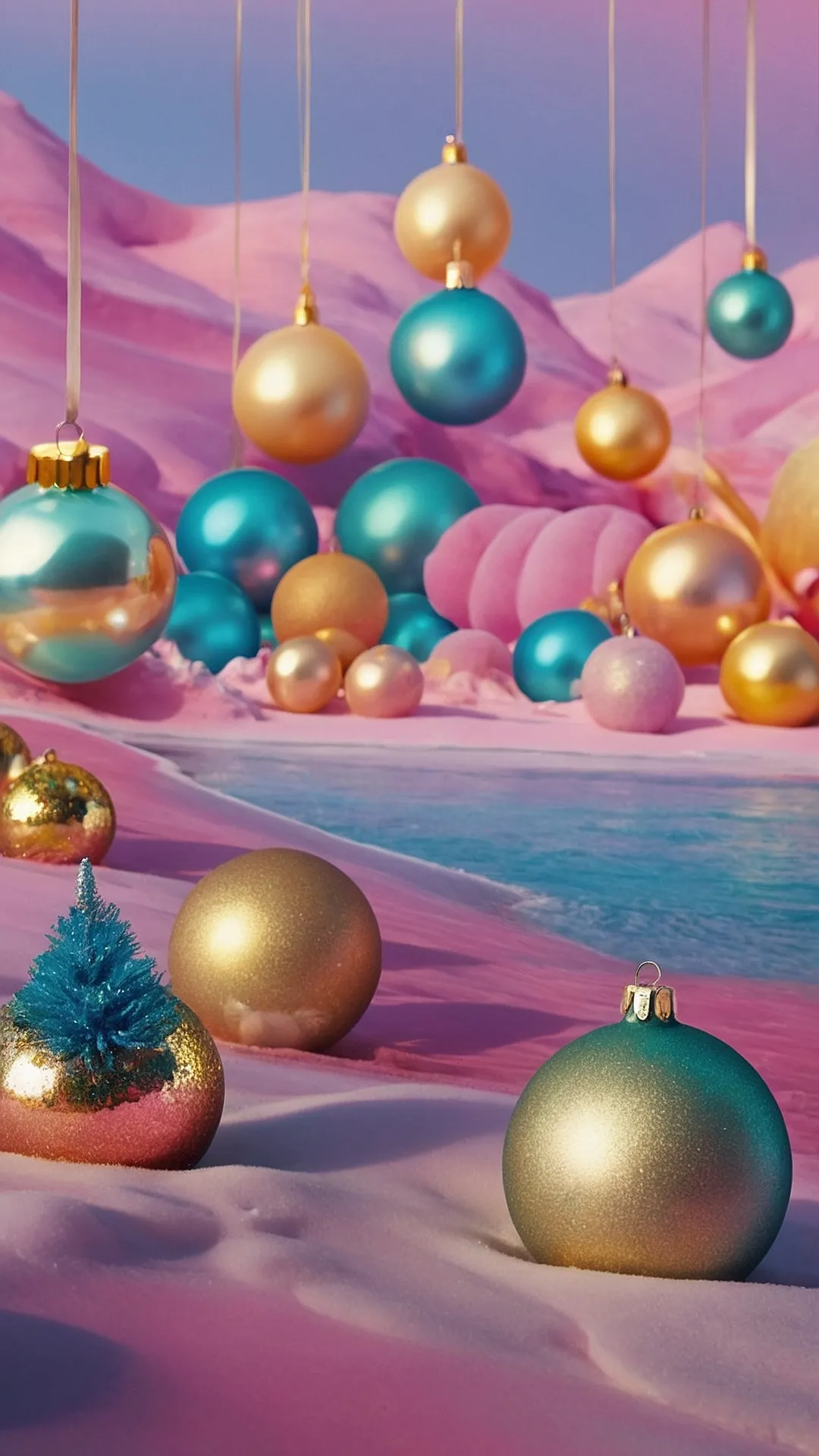 Pink Christmas Magic: Adorable Wallpapers for Your Devices! - Cheer Lives