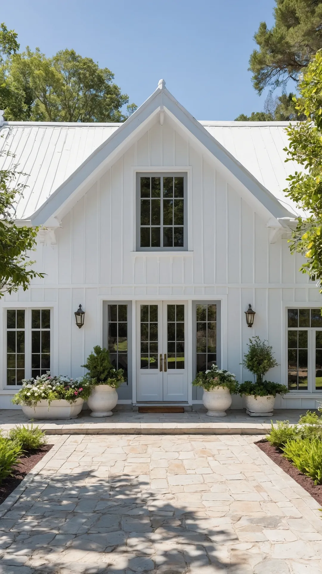 Charming Inspirations: 16 White Cottage Exterior Ideas