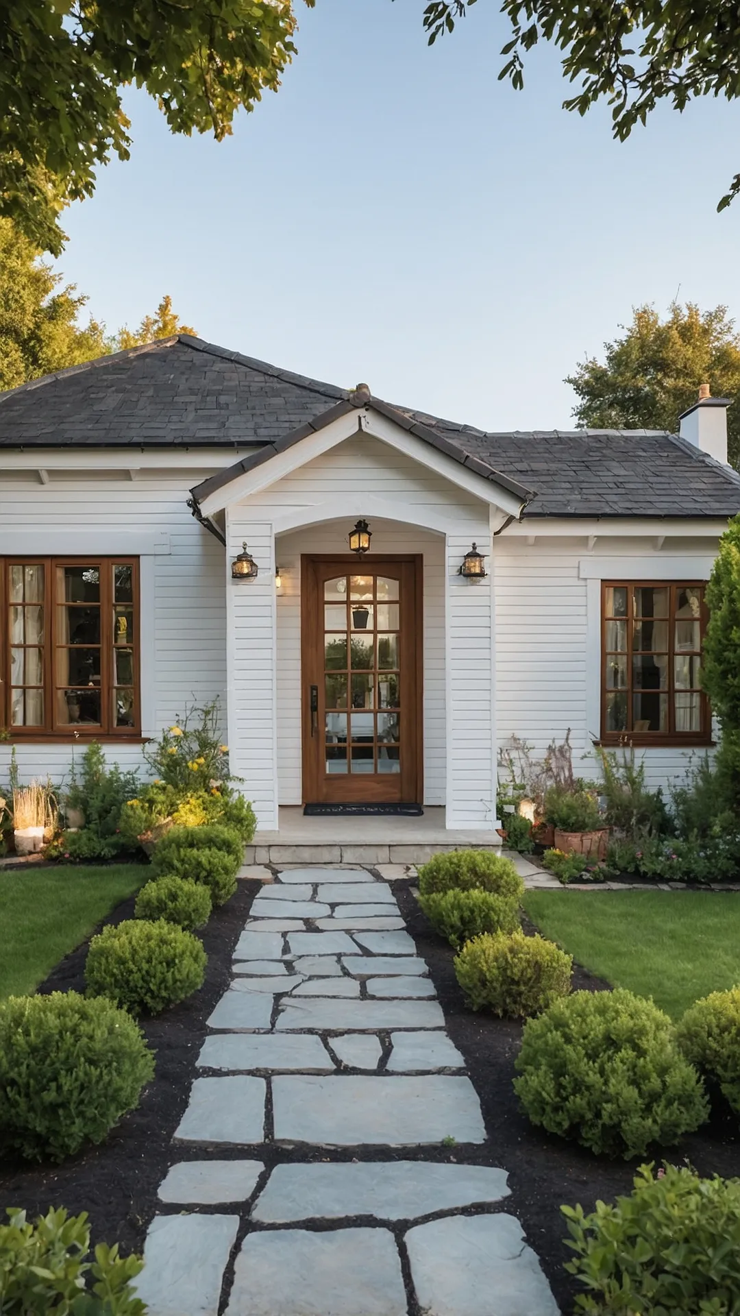 Refreshing Facades: 16 White Cottage Exterior Ideas You’ll Love - Cheer ...