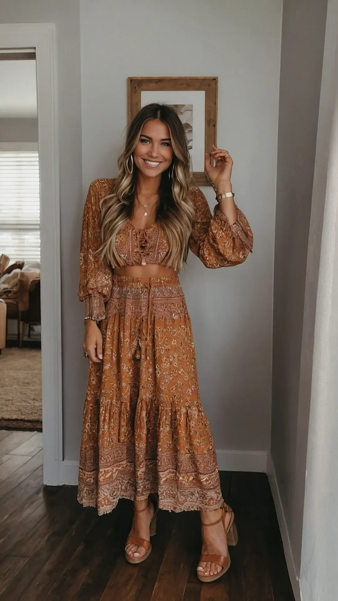 15 Cute and Edgy Boho Fall Outfit Ideas for Midsize Women - Cheer Lives