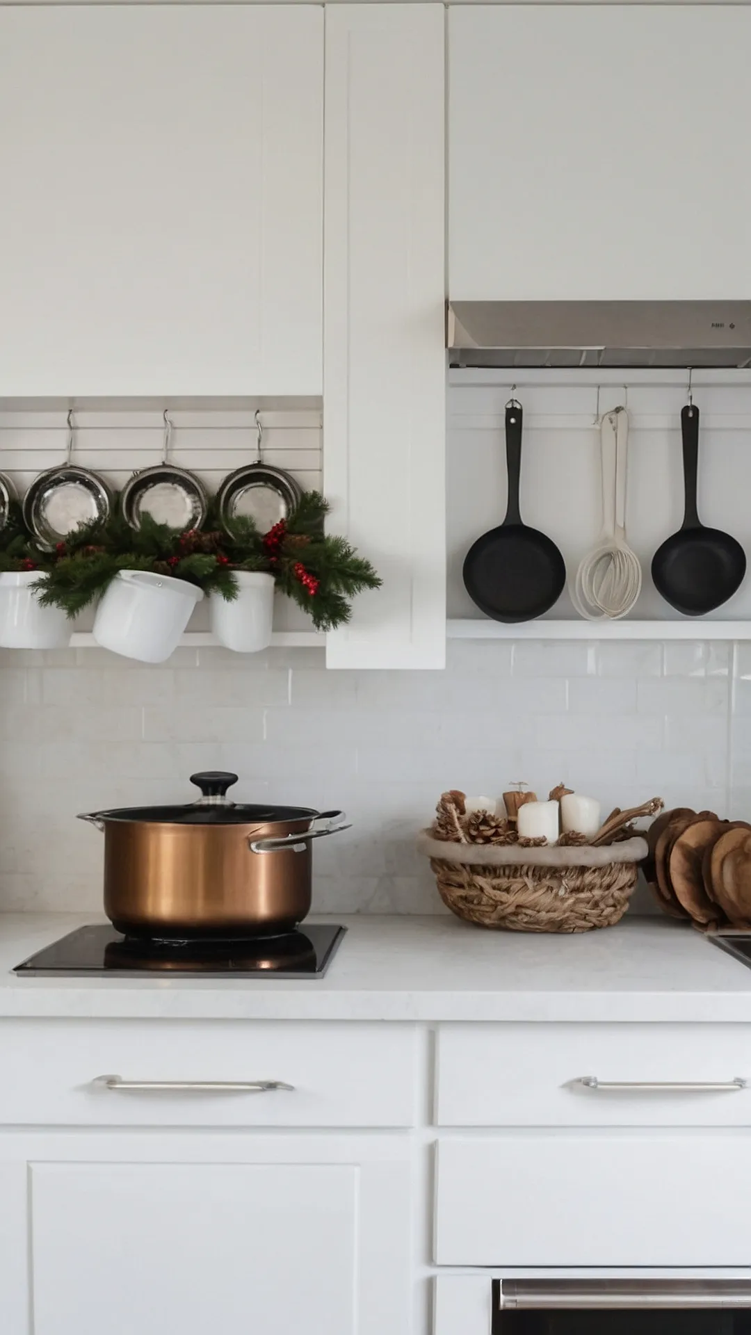 Dashing Through the Decor: 51+ Rustic and Cozy Christmas Kitchen Ideas