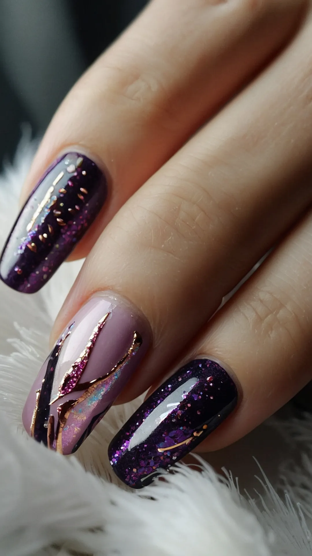 Get Creative with 17 Unique Violet Nail Ideas - Cheer Lives