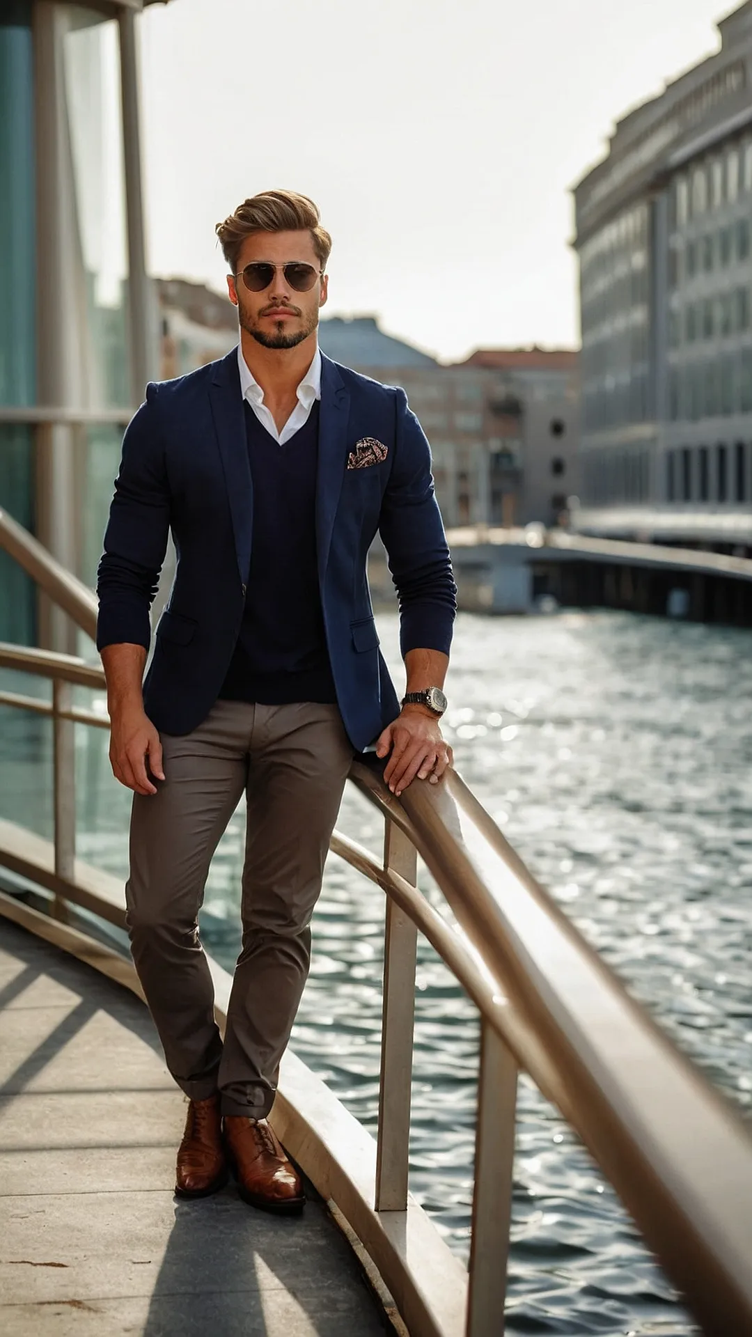 Young and Stylish: 18 Corporate Casual Outfits for Men to Shine At Work ...