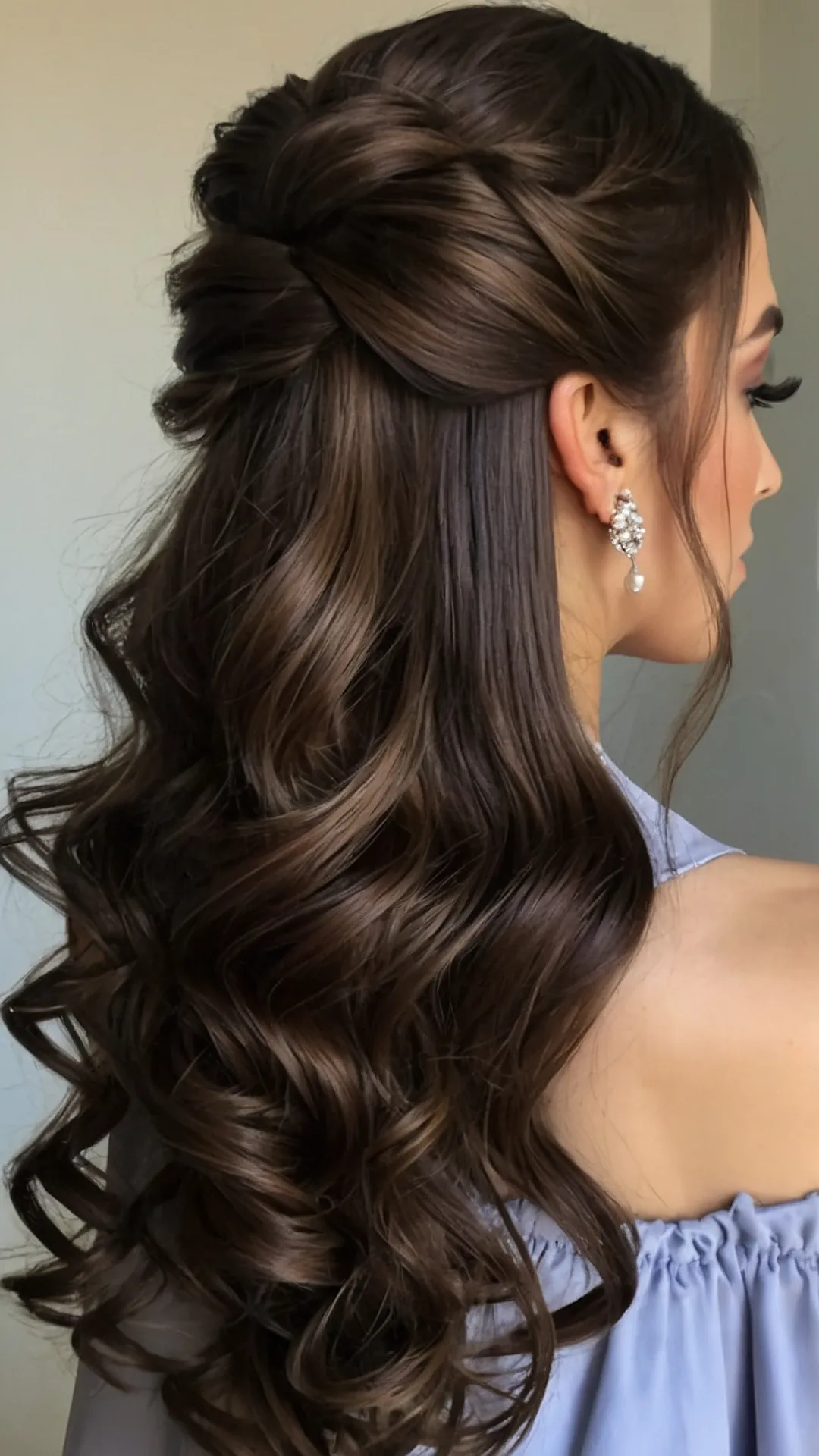Dazzle on Your Big Day with 18 Half Up Half Down Hairstyles - Cheer Lives