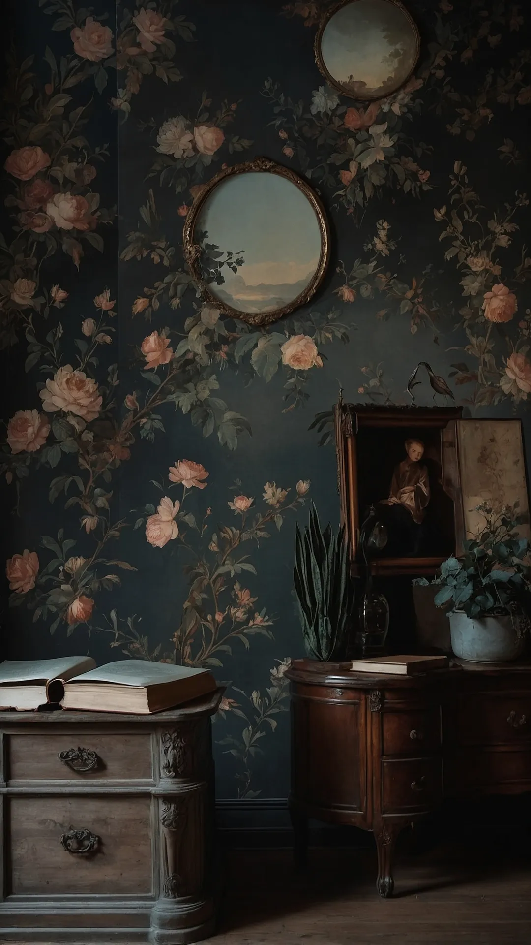 Dive Into the Enigmatic World of Dark Academia: 17 Wallpaper Designs ...