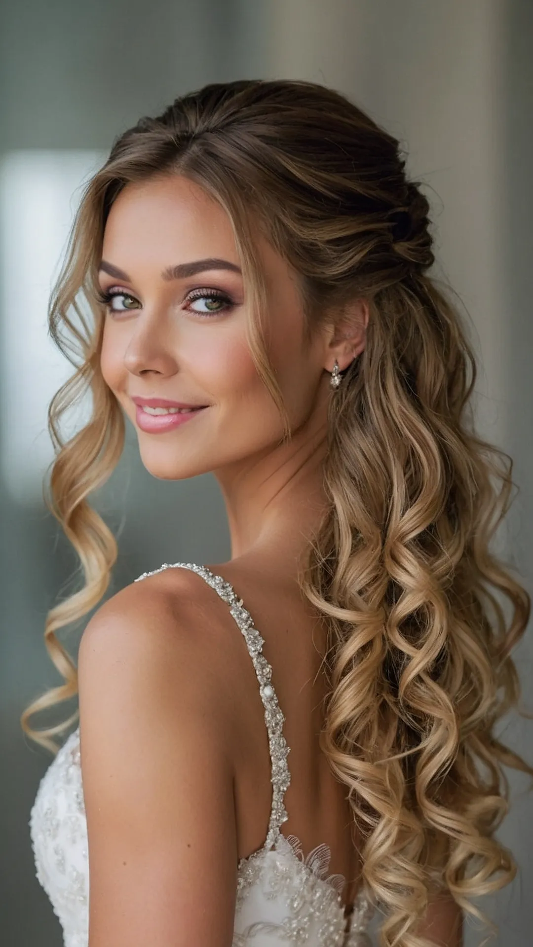 25+ Curly Bridal Hairstyles for Every Hair Length and Style – Fads