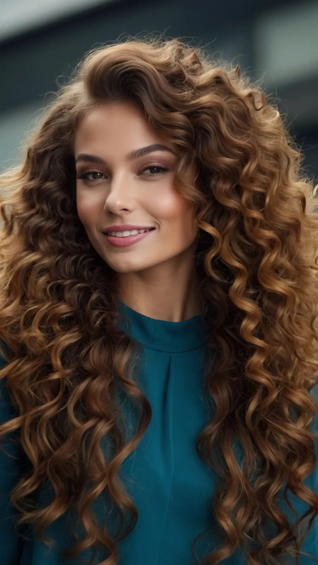 Bouncy and Beautiful: 17 Cute Hairstyles for Natural Curly Hair** ** - Fads