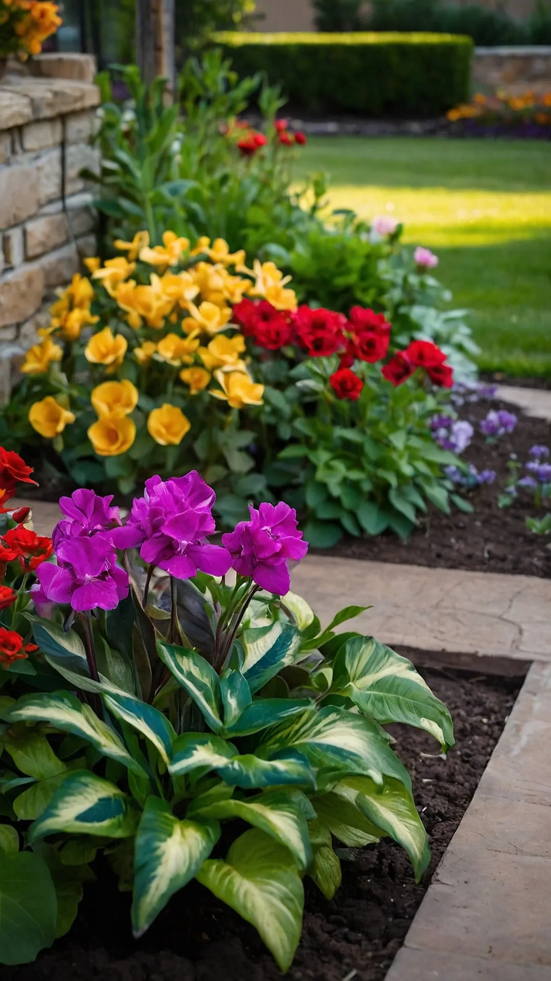 Front Yard Fiesta: 18 Whimsical Flower Bed Designs You’ll Love – Fads