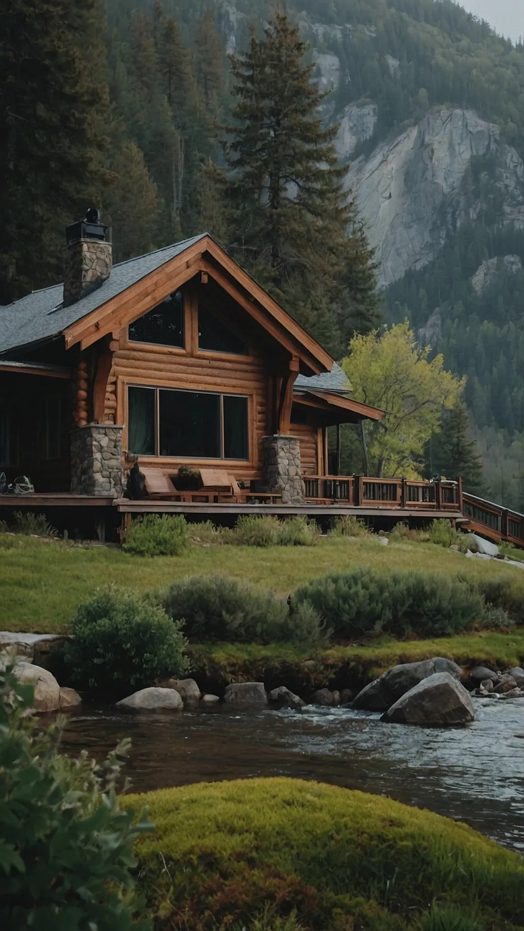 Transform Your Winter Escape: 15 Aesthetic Mountain House Ideas ...