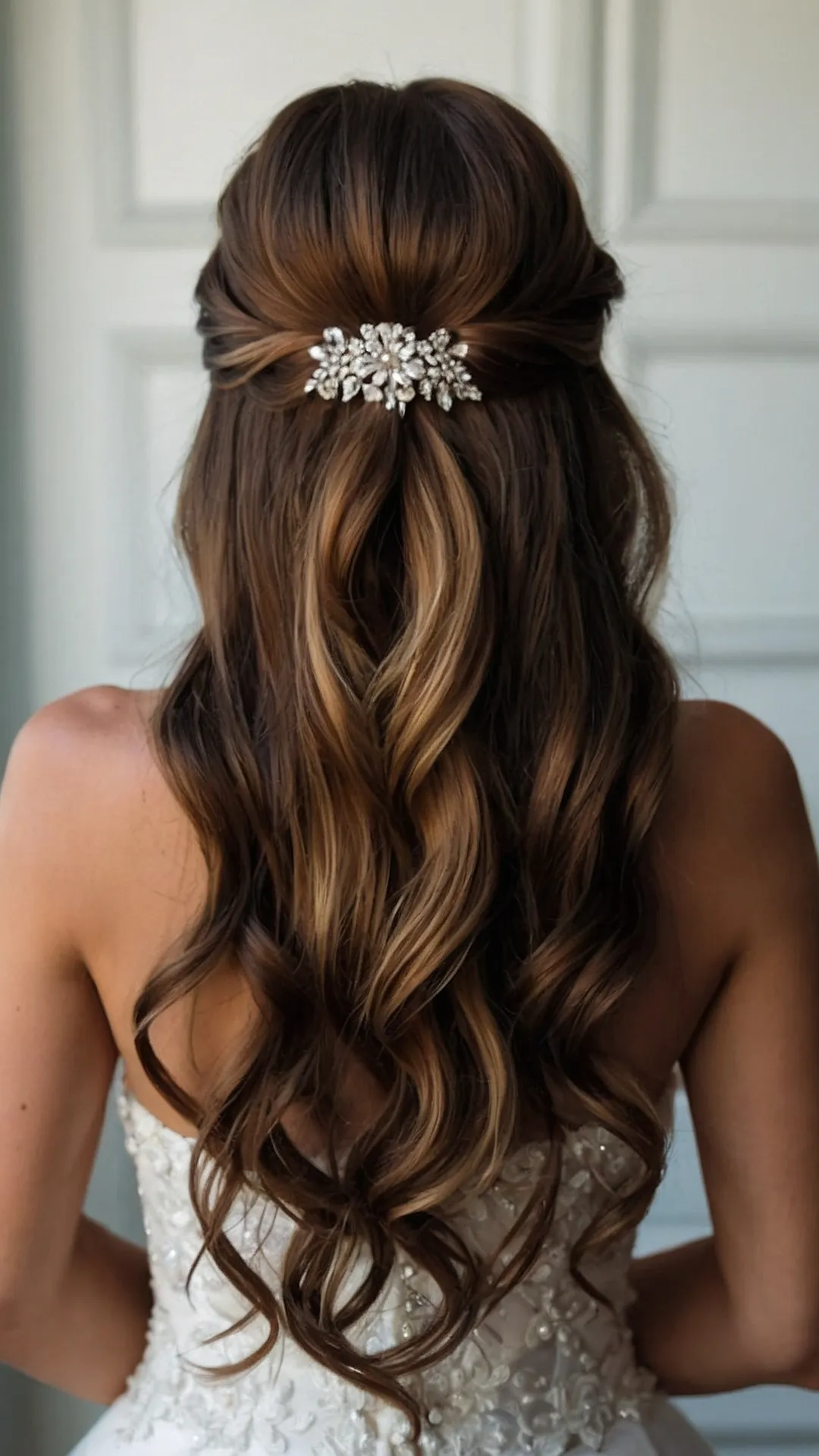 15 Stunning Bride Hairstyles for Your Long Hair Dream - Fads