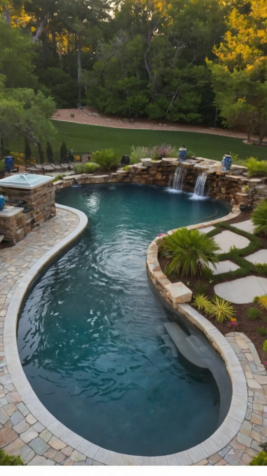 Backyard Makeover Magic: 15 Pool Landscaping Ideas to Inspire You – Fads