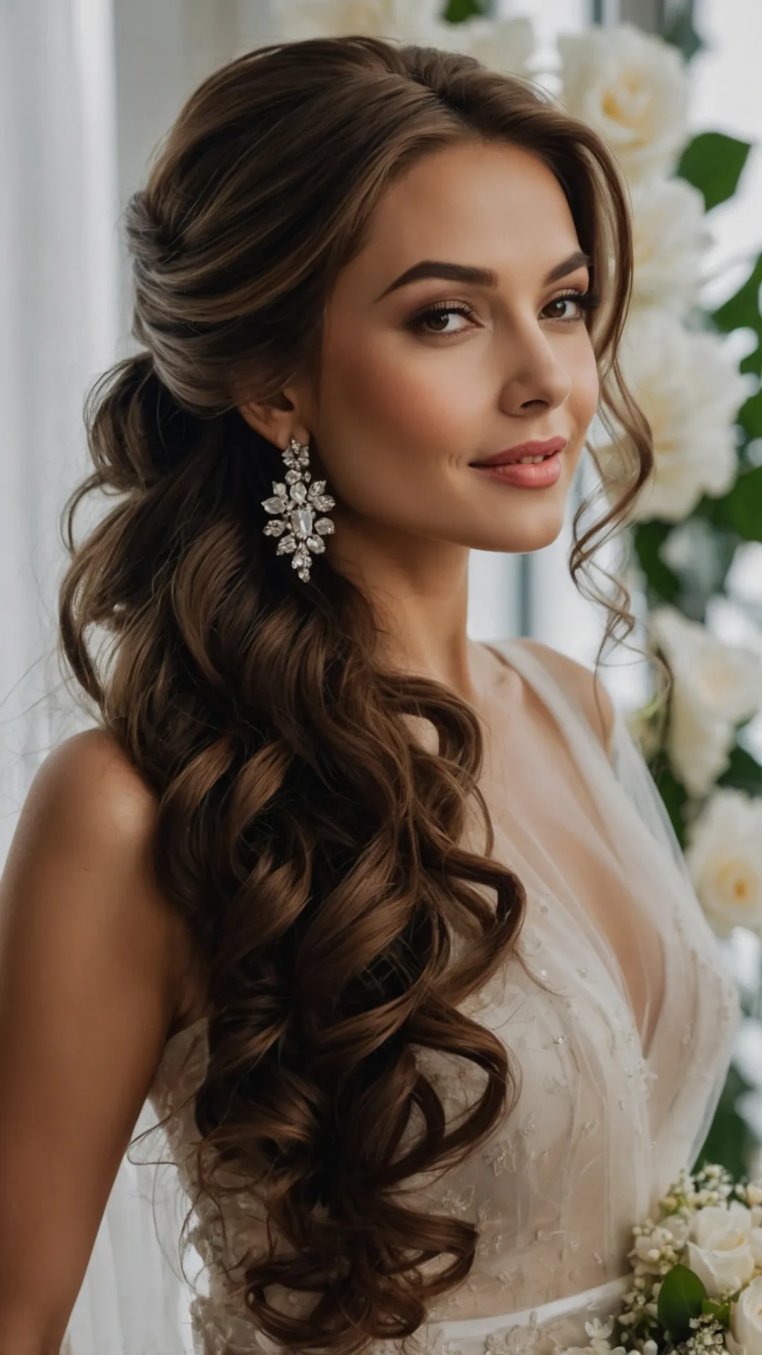 22 Chic Half Up Half Down Bridal Hairstyles for the Modern Bride – Fads