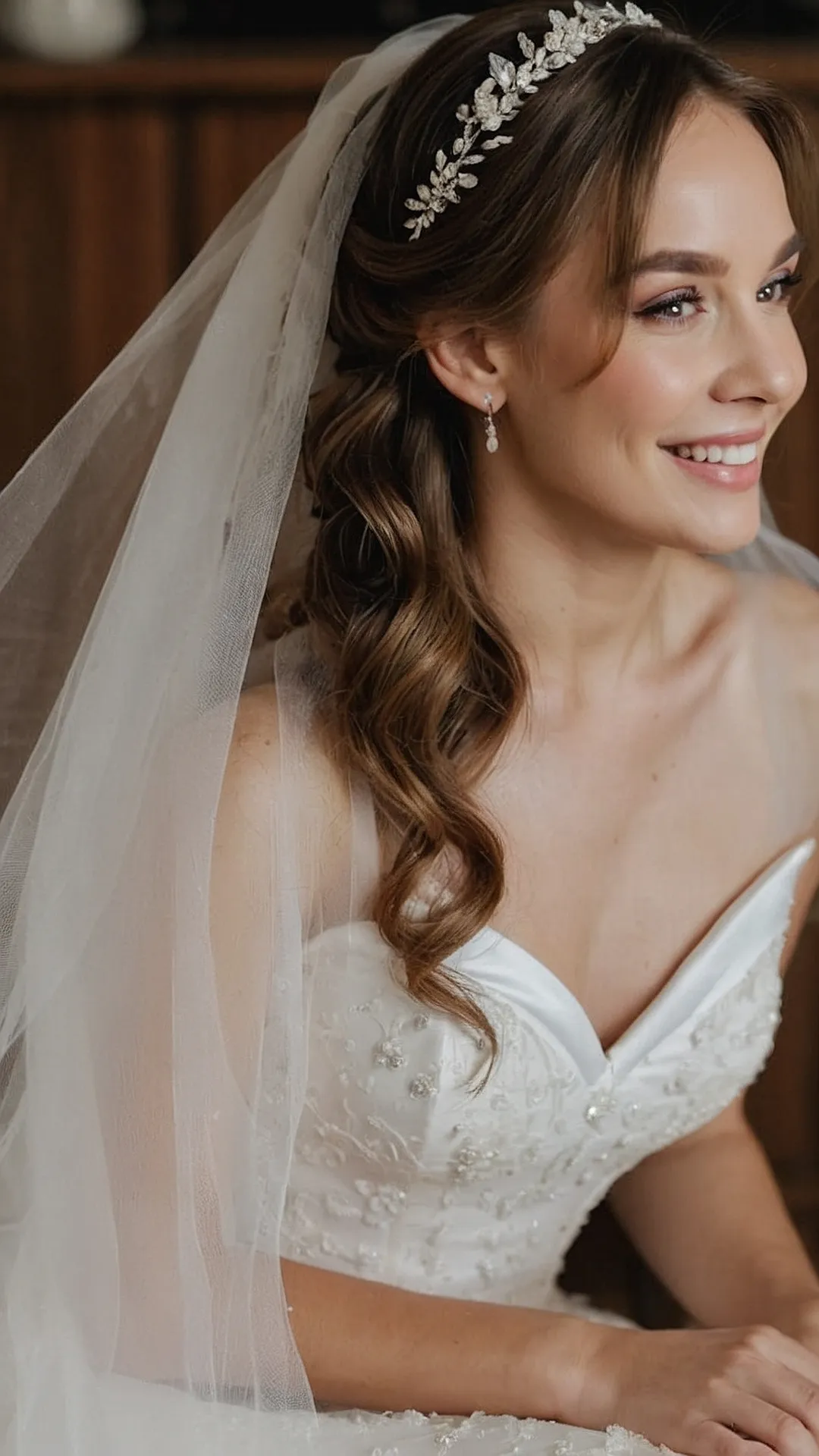 Updos, Curls, and Veils: 15 Wedding Hairstyles That Inspire Happiness – Fads