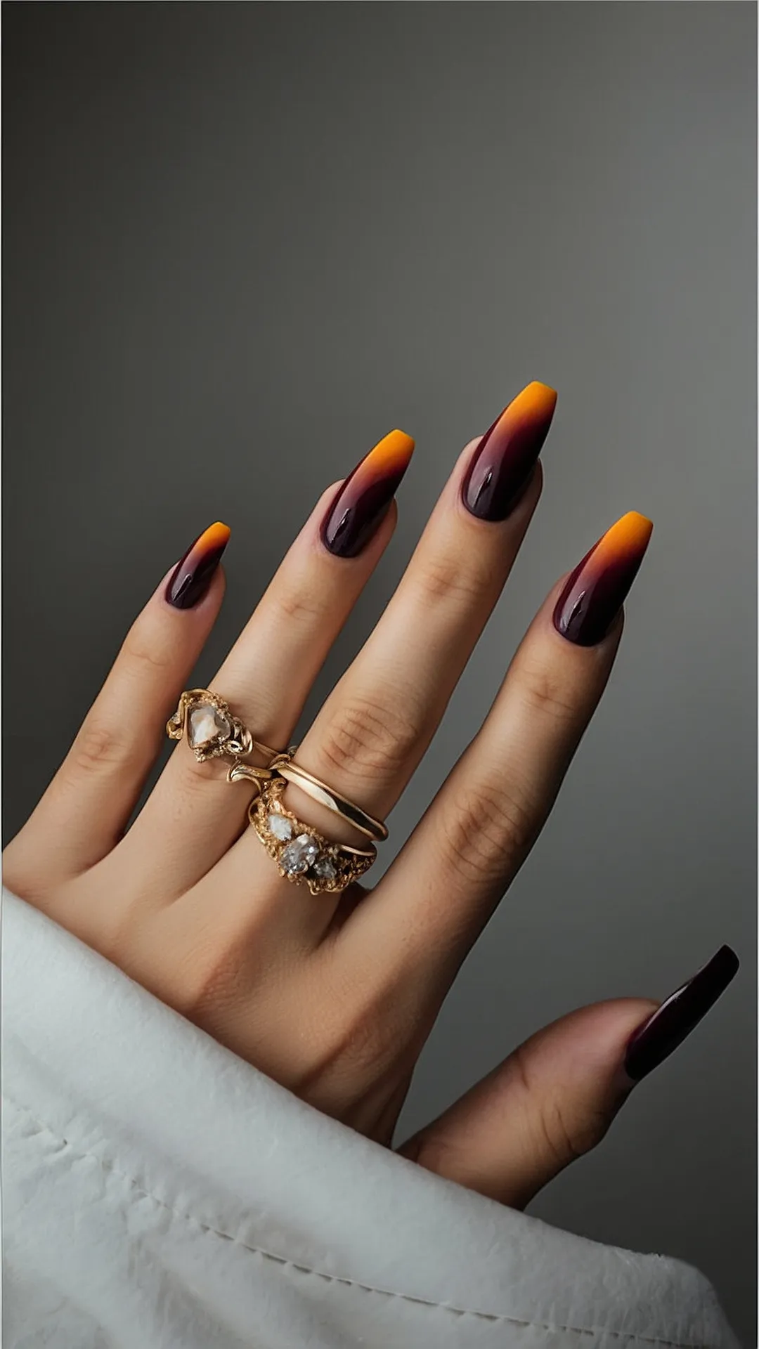 Gloomy Glam: Embrace Fall with These 15 Dark Nail Designs – Fads