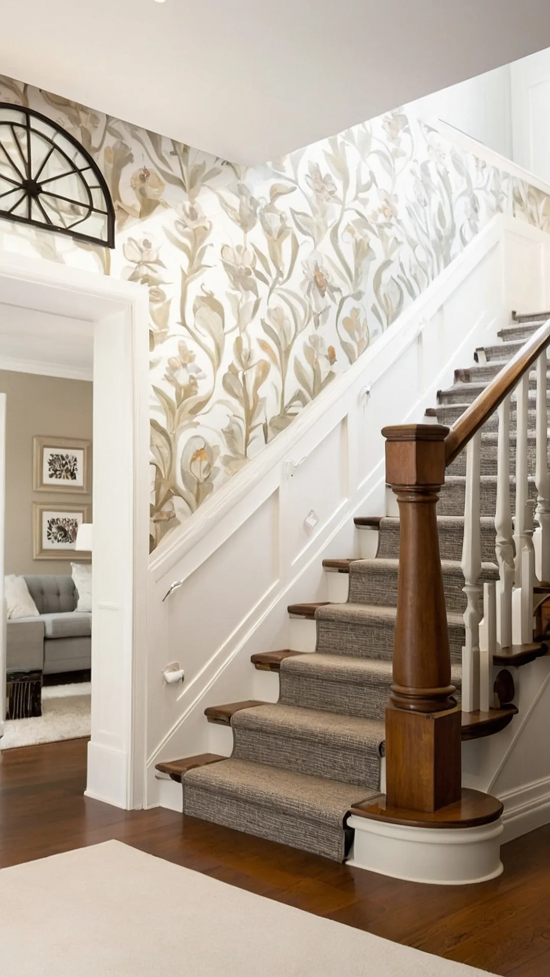From Mundane to Marvelous: 19 Staircase Wallpaper Ideas You Need – Fads